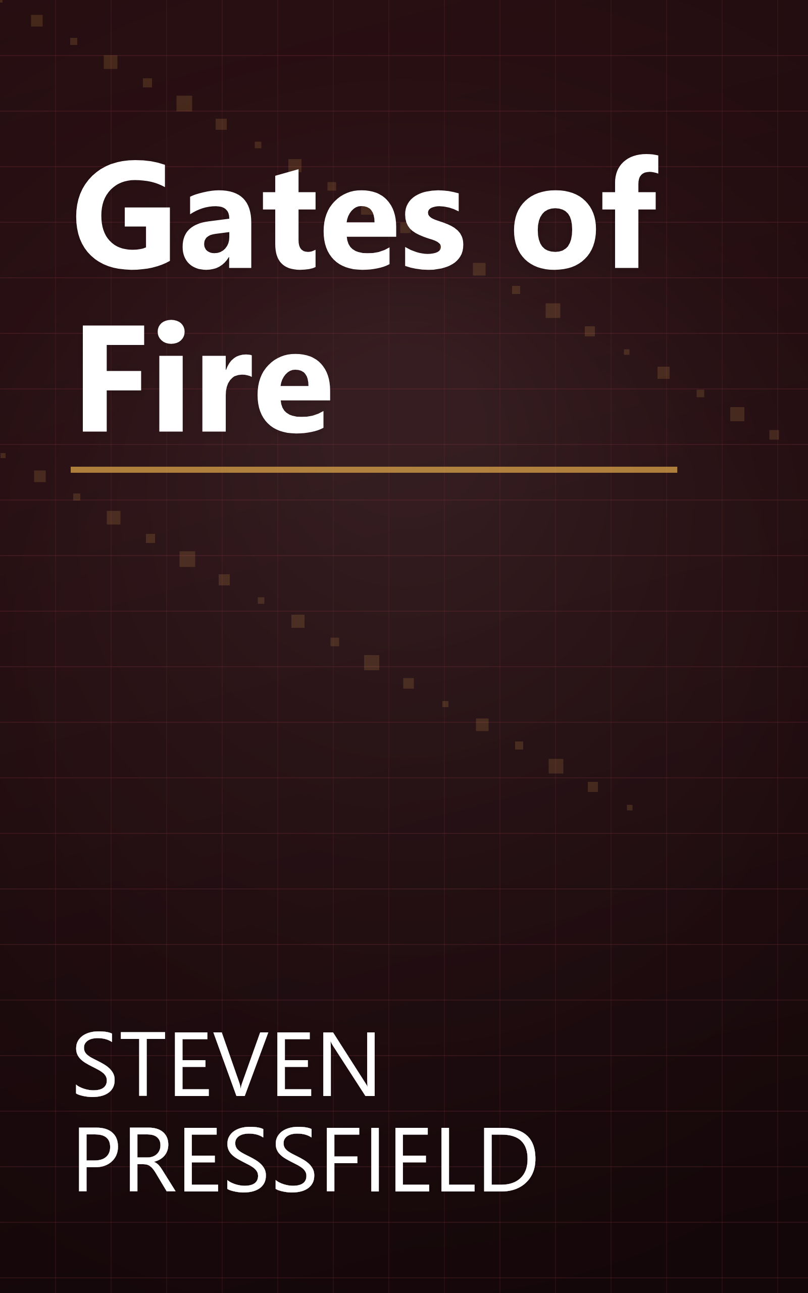 Gates of Fire book cover