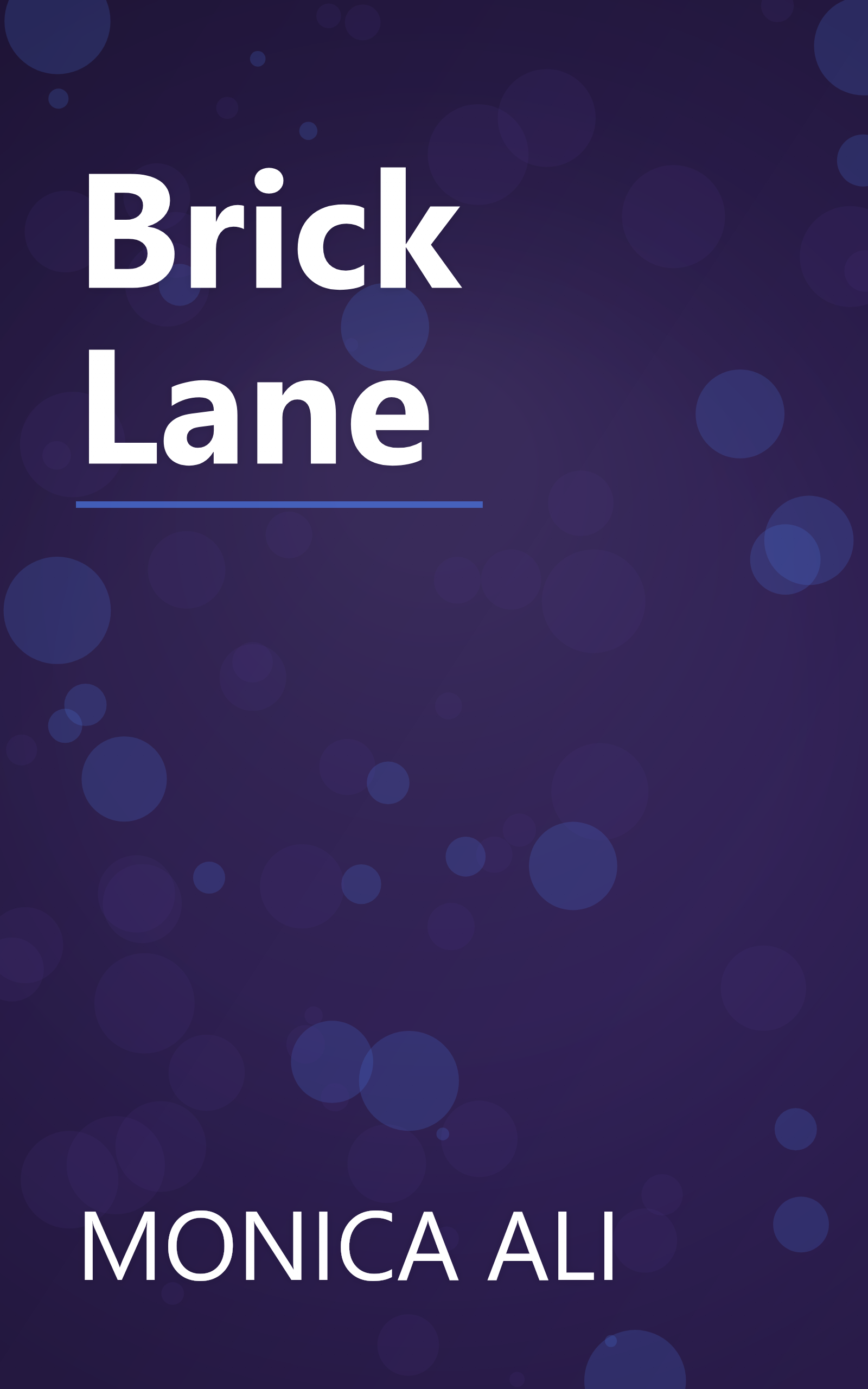 Brick Lane book cover