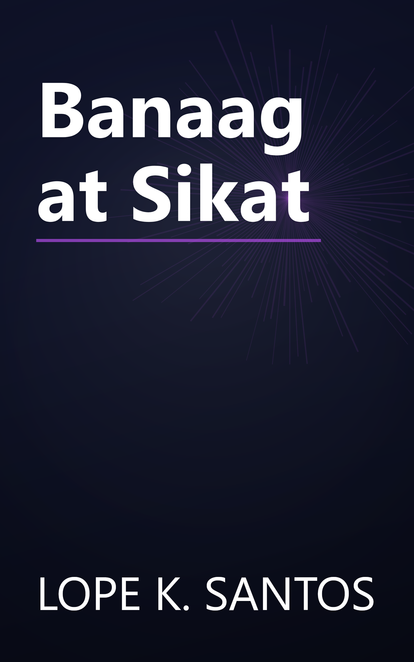 Banaag at Sikat book cover
