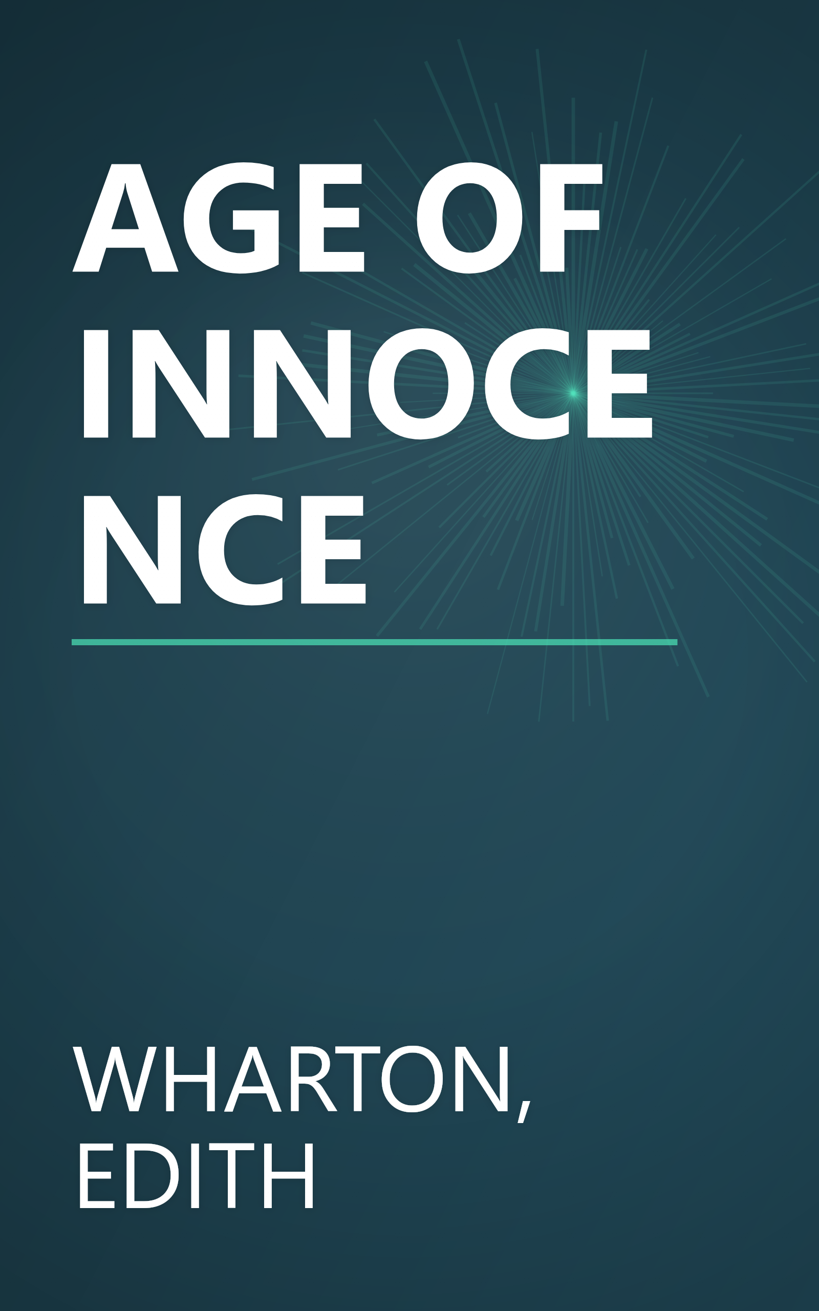 AGE OF INNOCENCE book cover