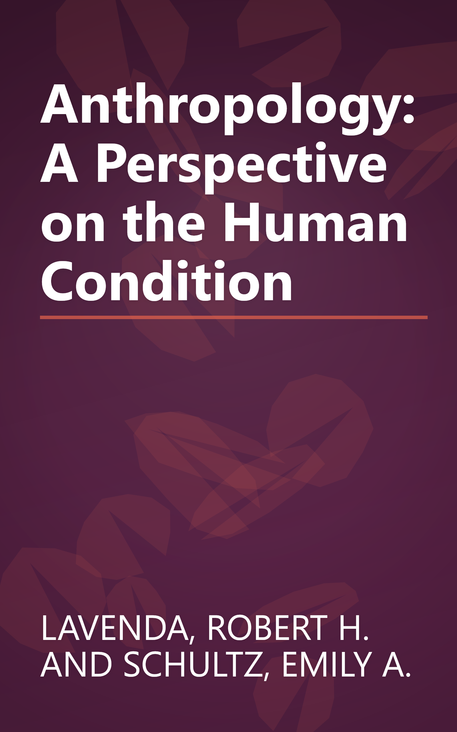 Anthropology: A Perspective on the Human Condition book cover
