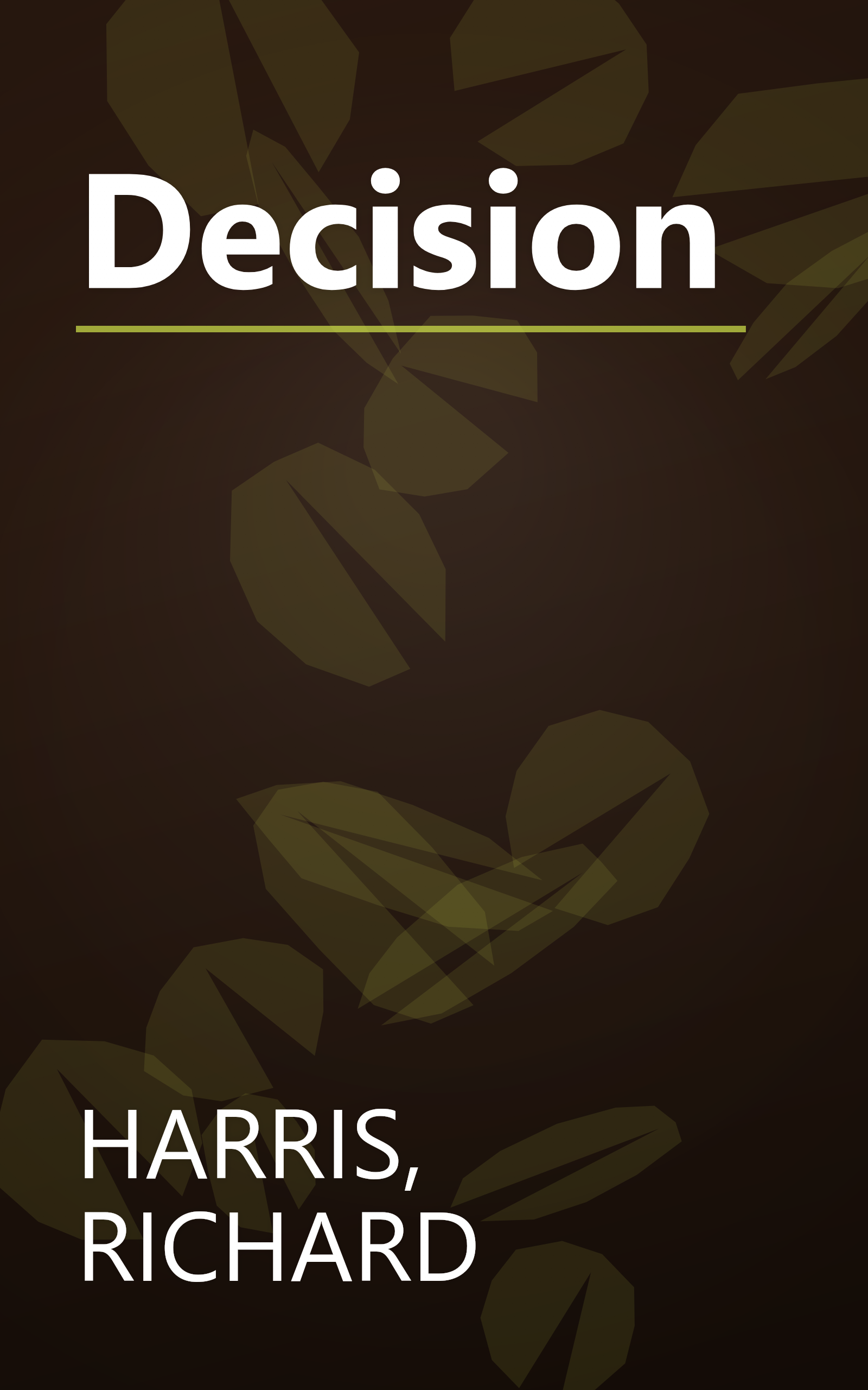 Decision book cover