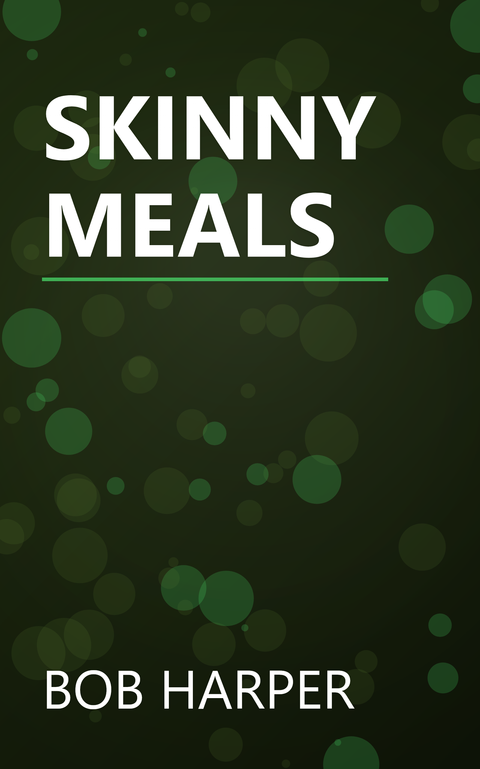 SKINNY MEALS book cover