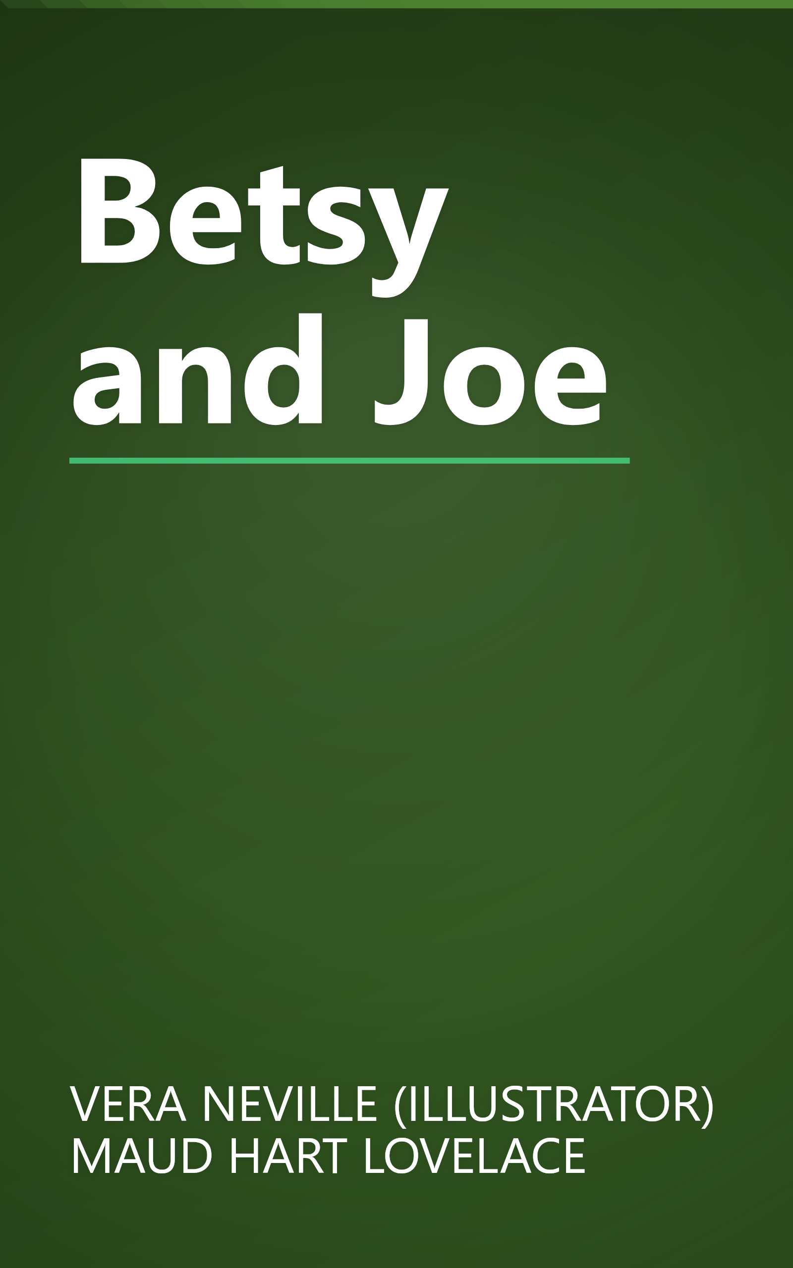 Betsy and Joe book cover
