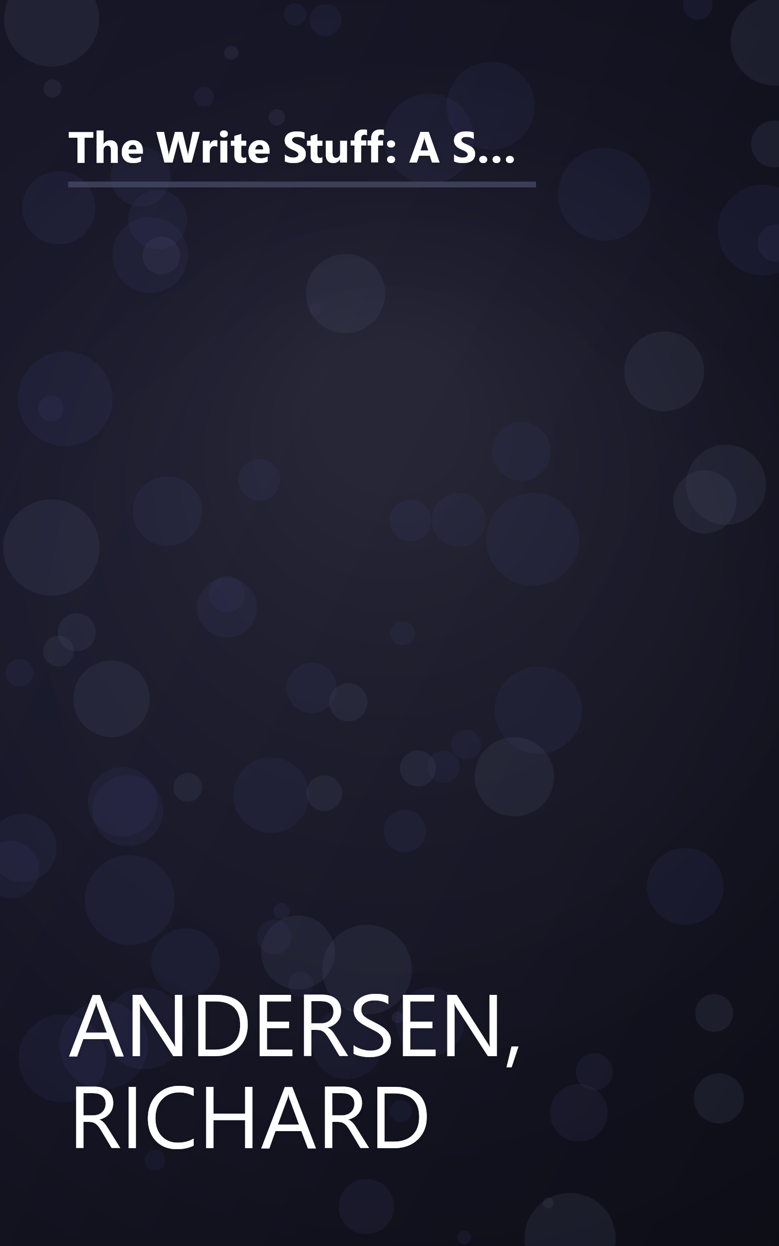 The Write Stuff: A Style Manual for Effective Business Writing: Guidelines for Getting It Right Whenever You Write (Communication series) book cover