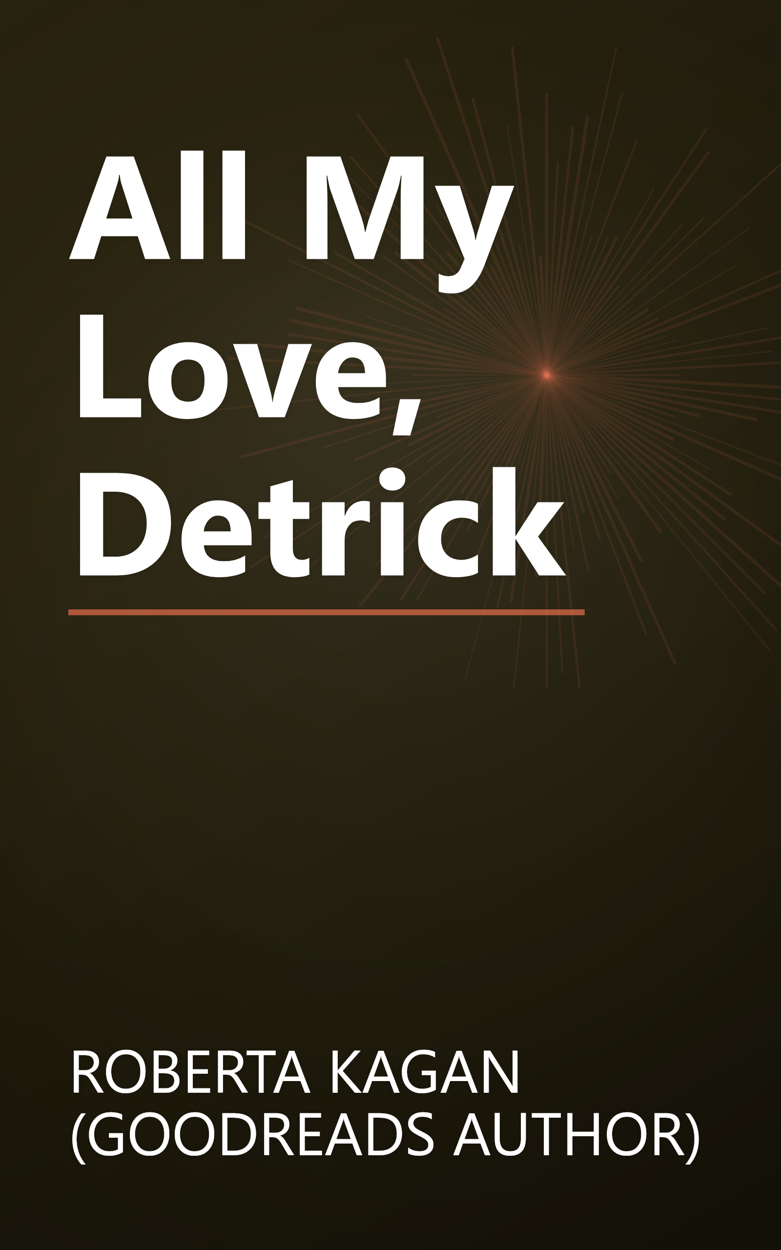 All My Love, Detrick book cover