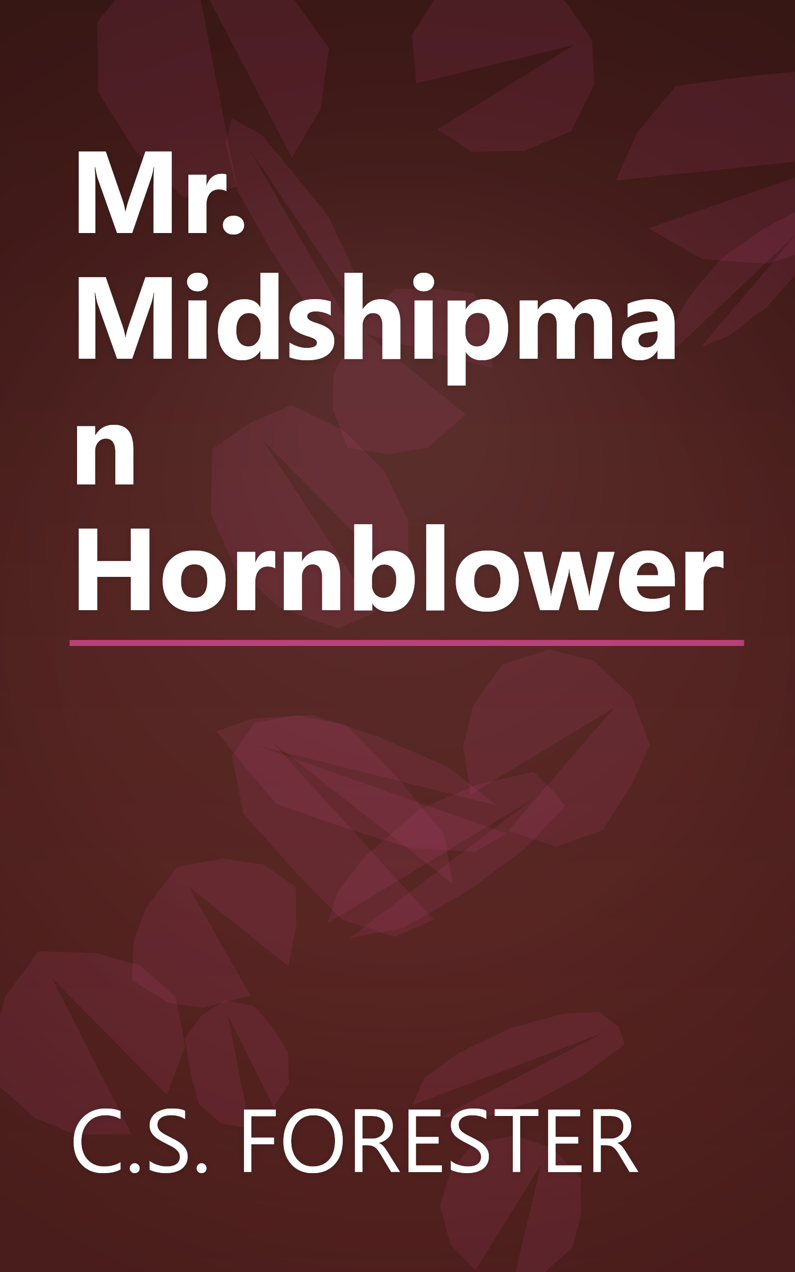 Mr. Midshipman Hornblower book cover
