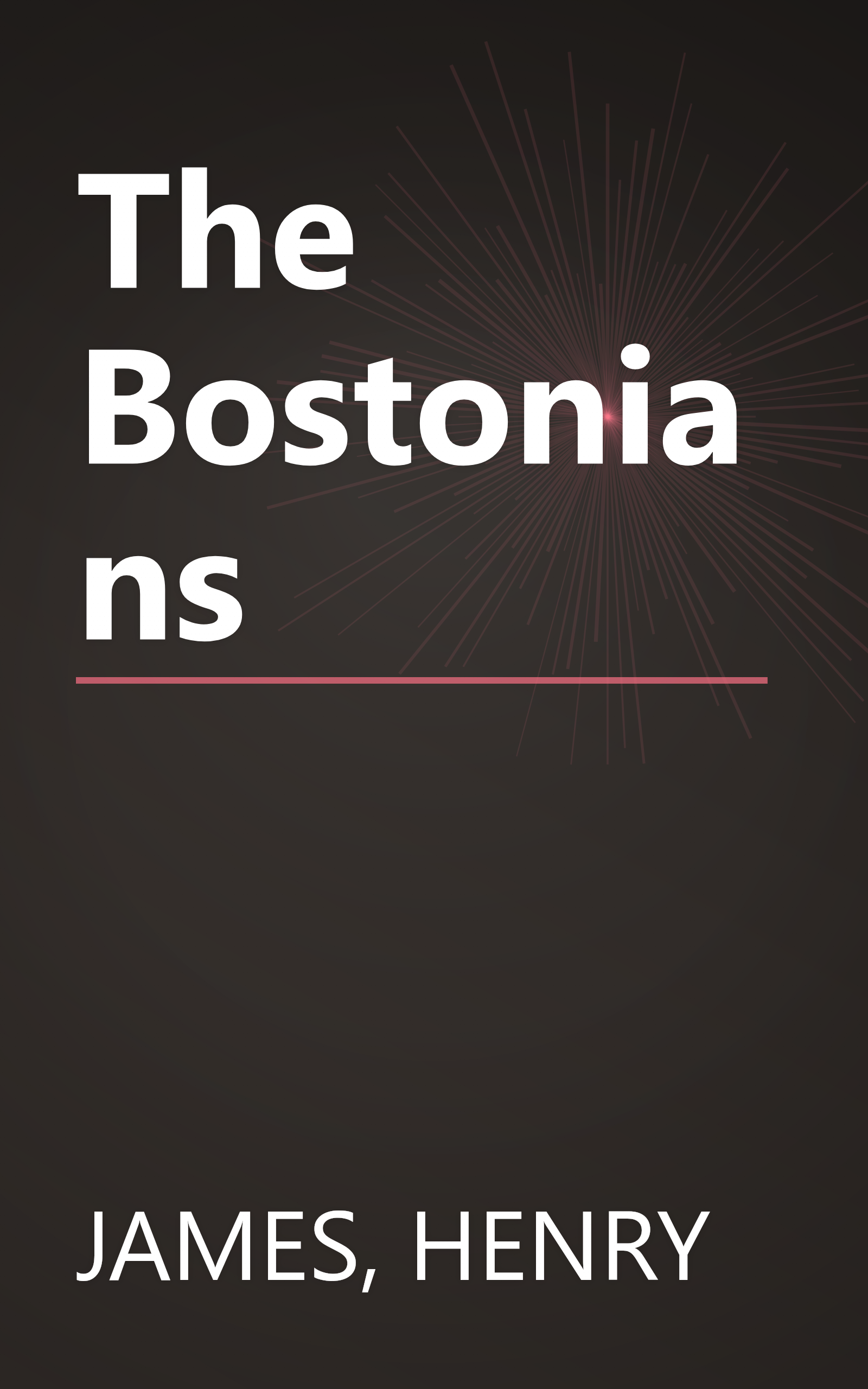 The Bostonians book cover