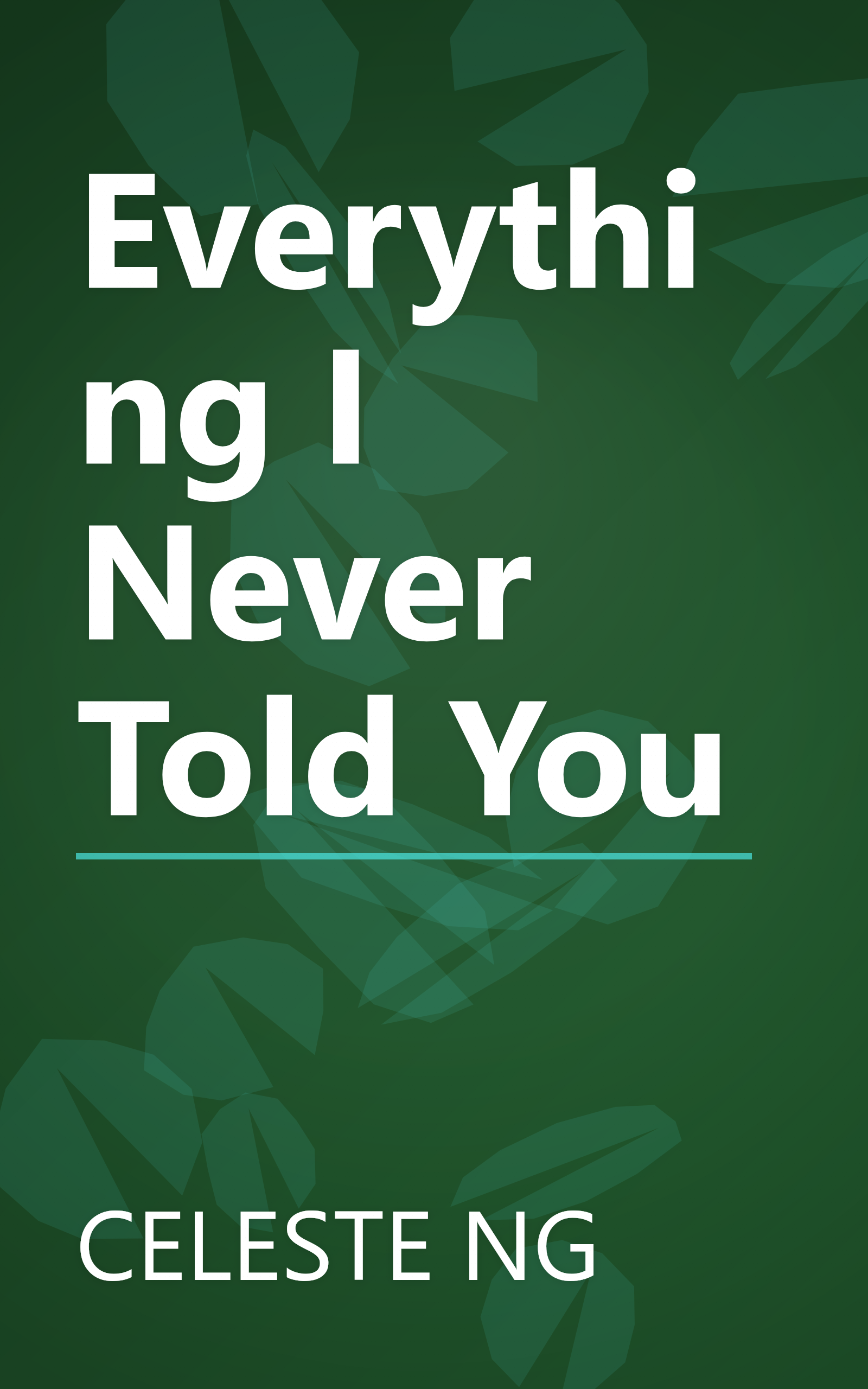 Everything I Never Told You book cover