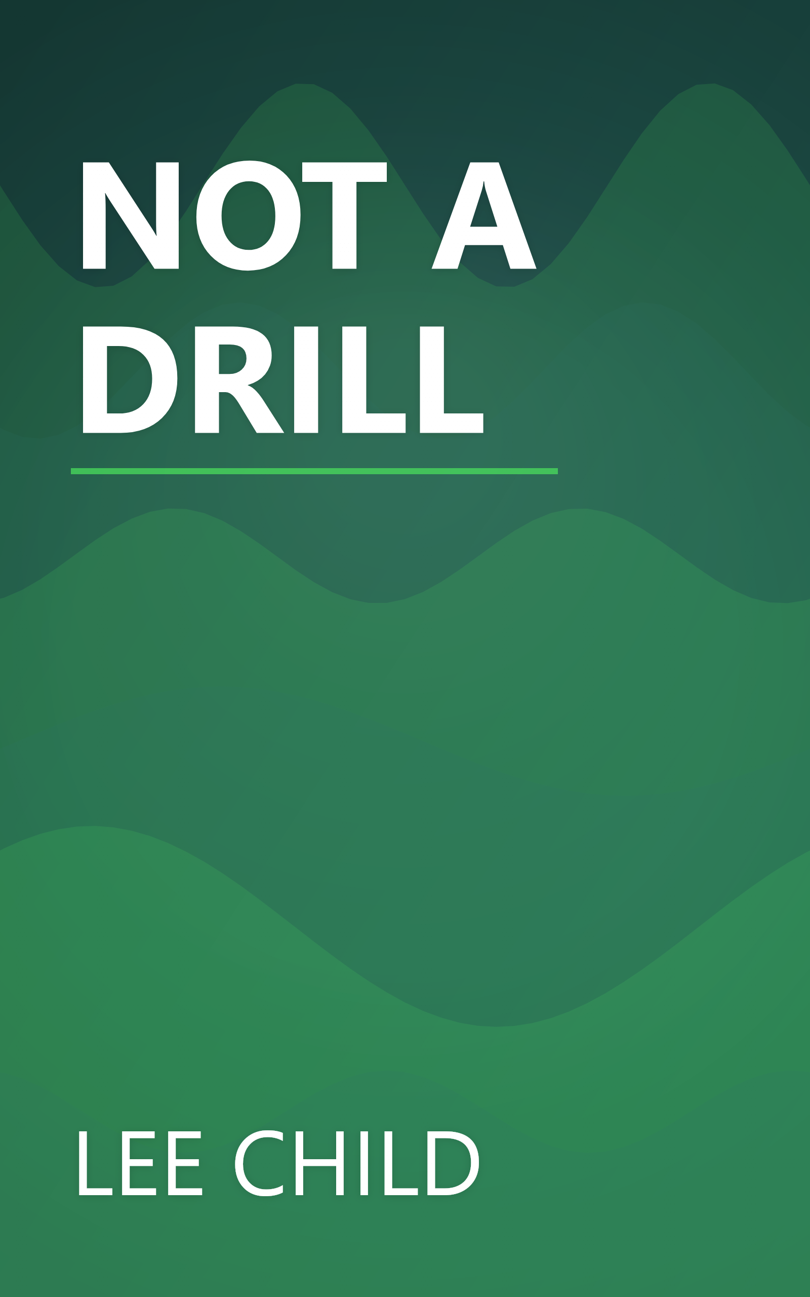 NOT A DRILL book cover