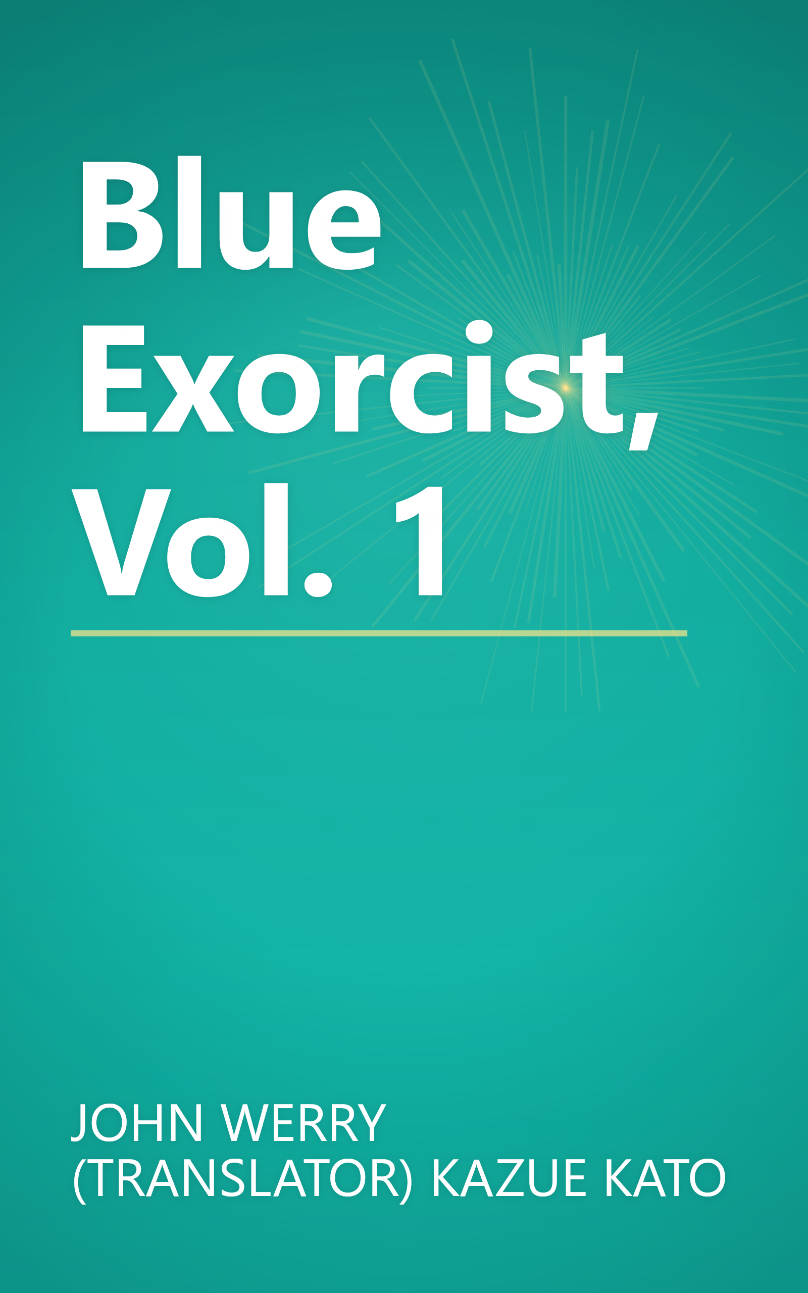 Blue Exorcist, Vol. 1 book cover