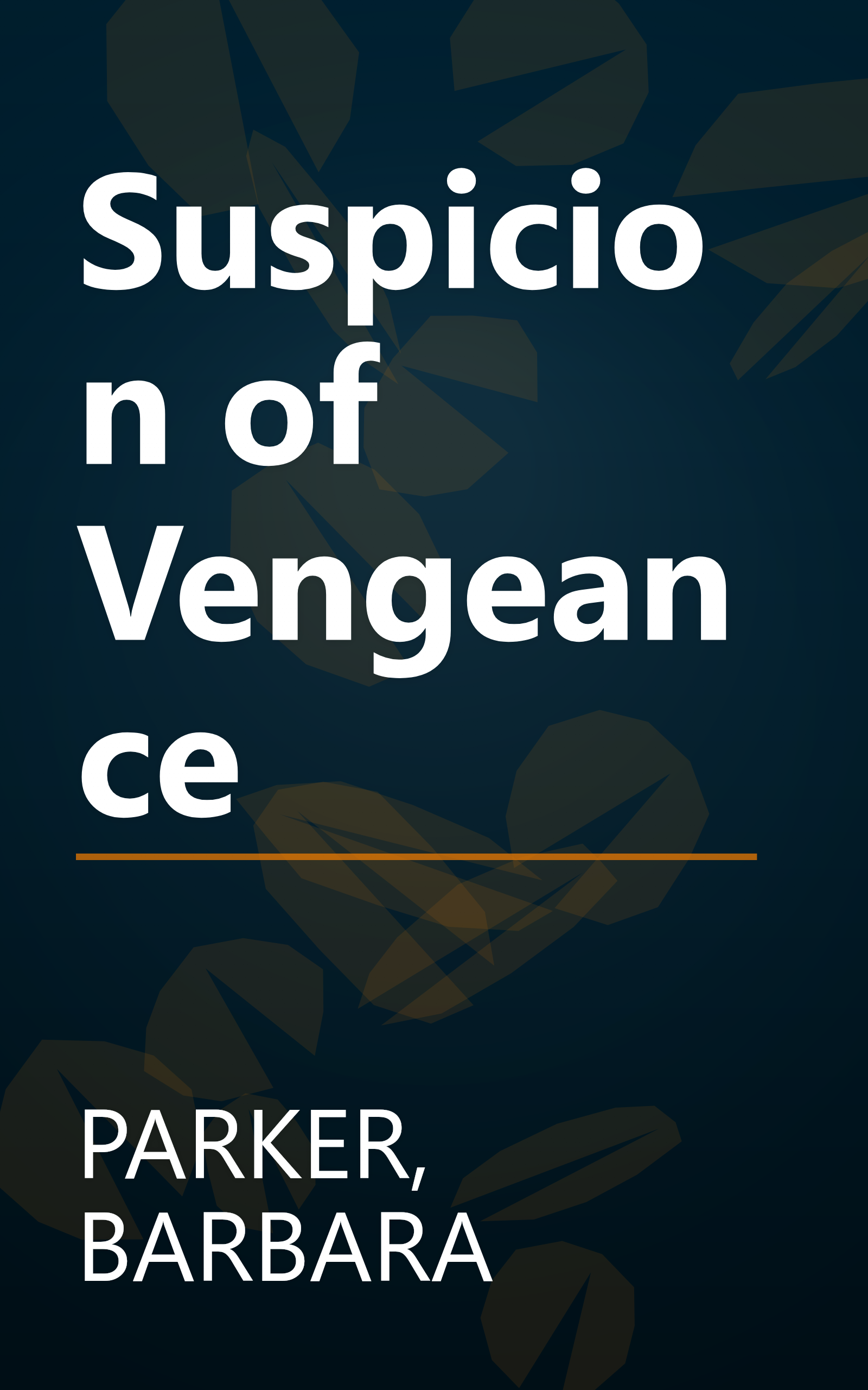 Suspicion of Vengeance book cover
