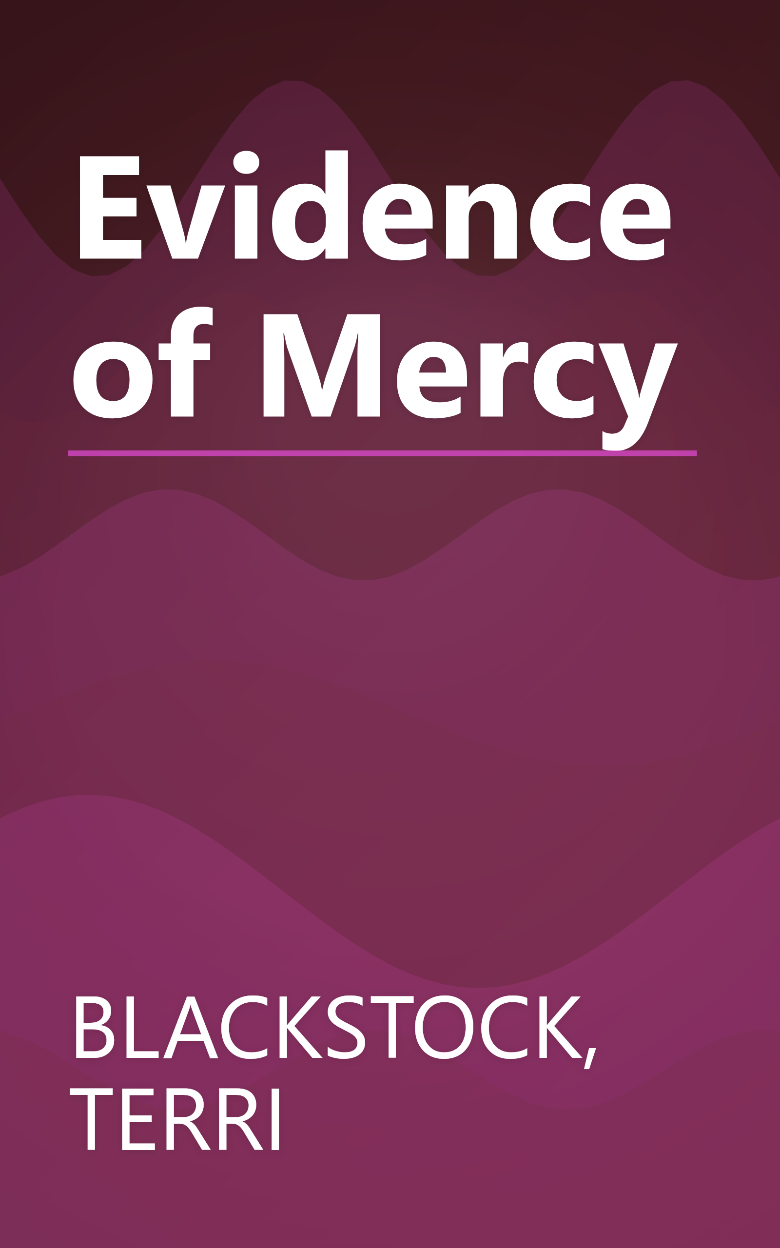 Evidence of Mercy book cover