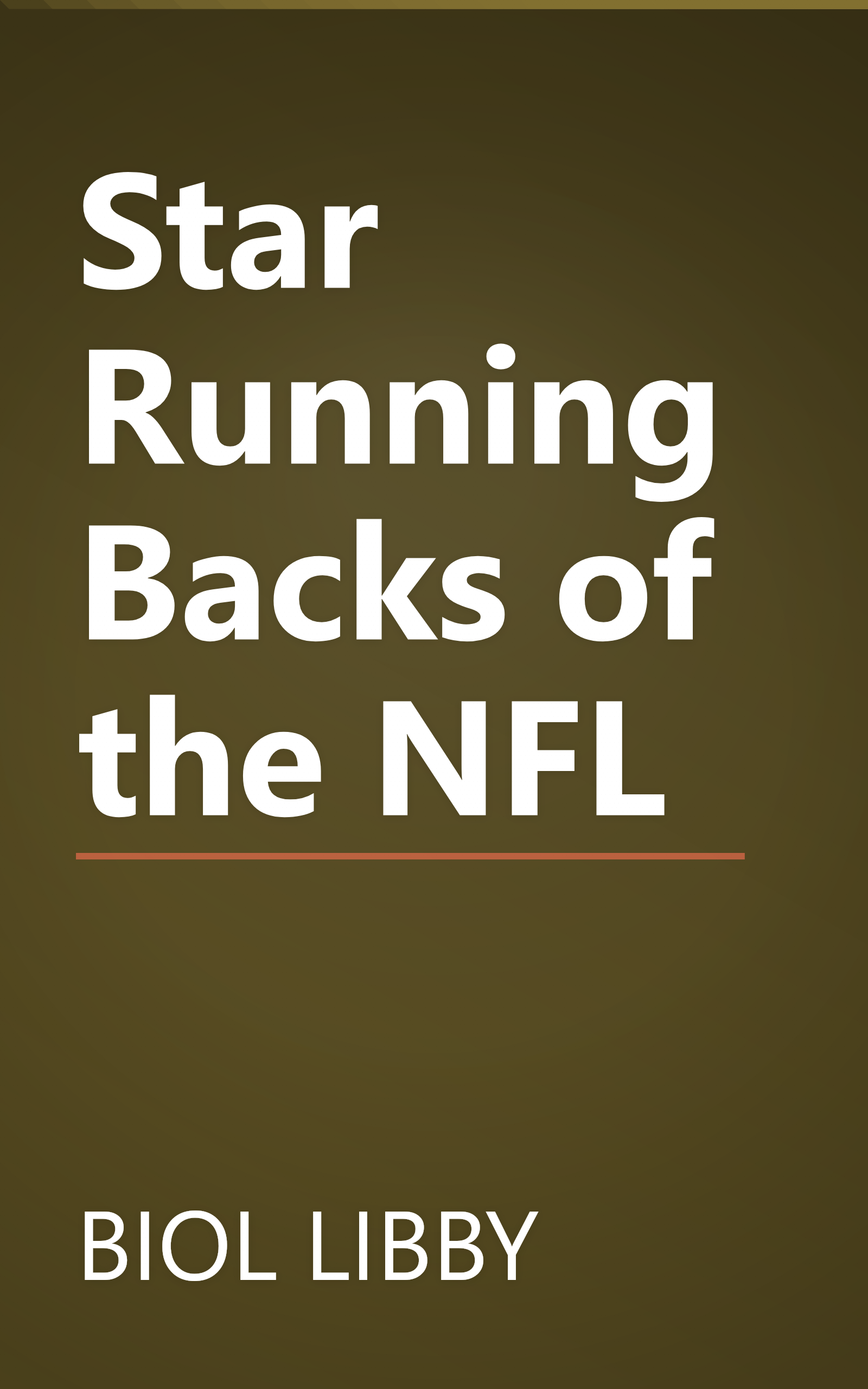 Star Running Backs of the NFL book cover