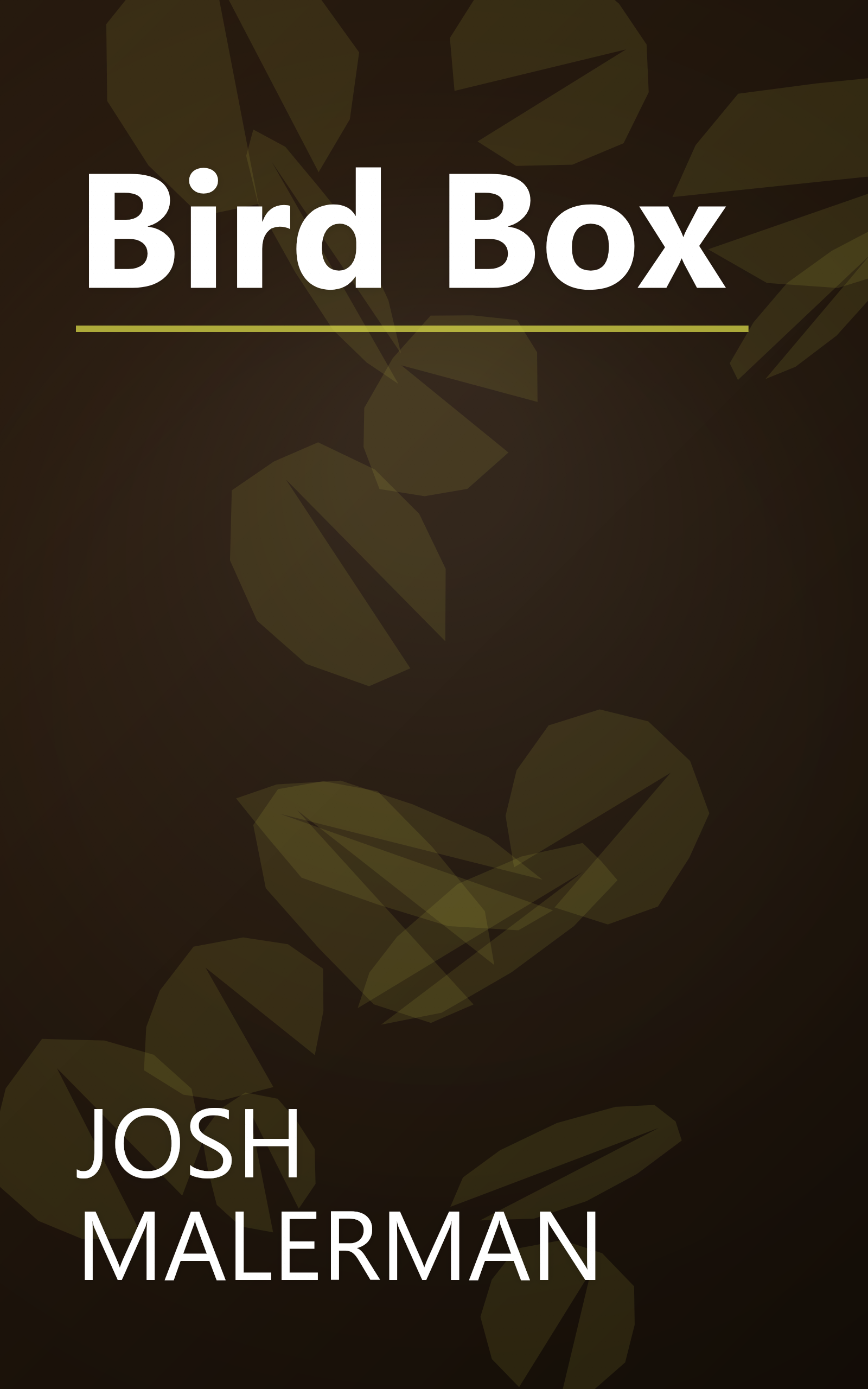 Bird Box book cover