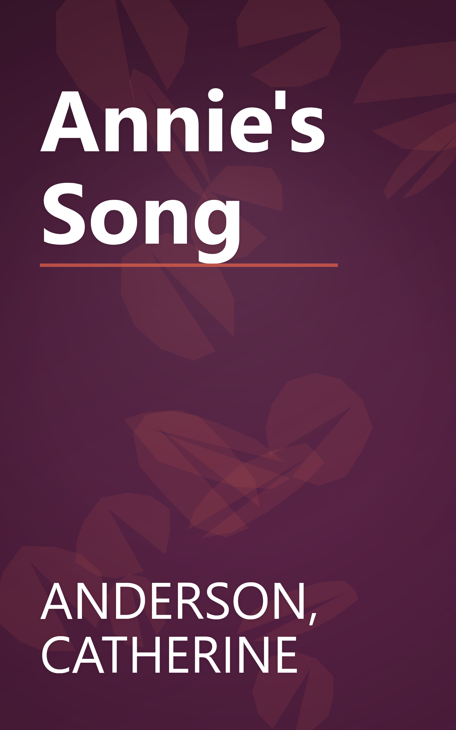 Annie's Song book cover
