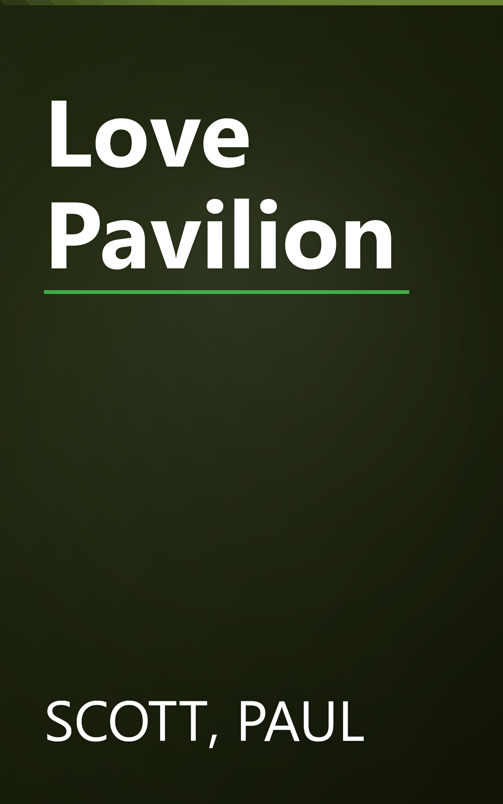 Love Pavilion book cover