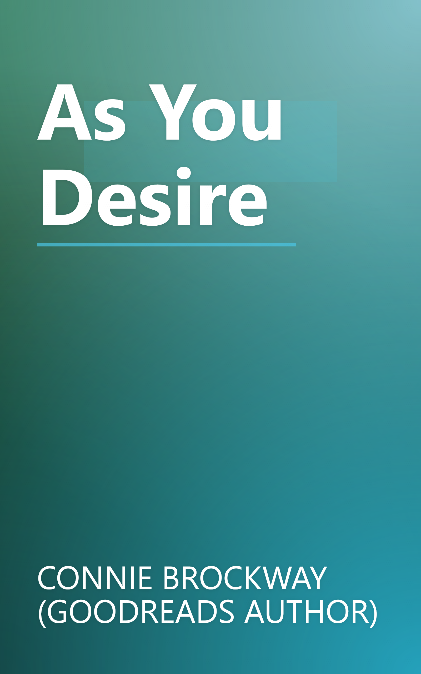 As You Desire book cover