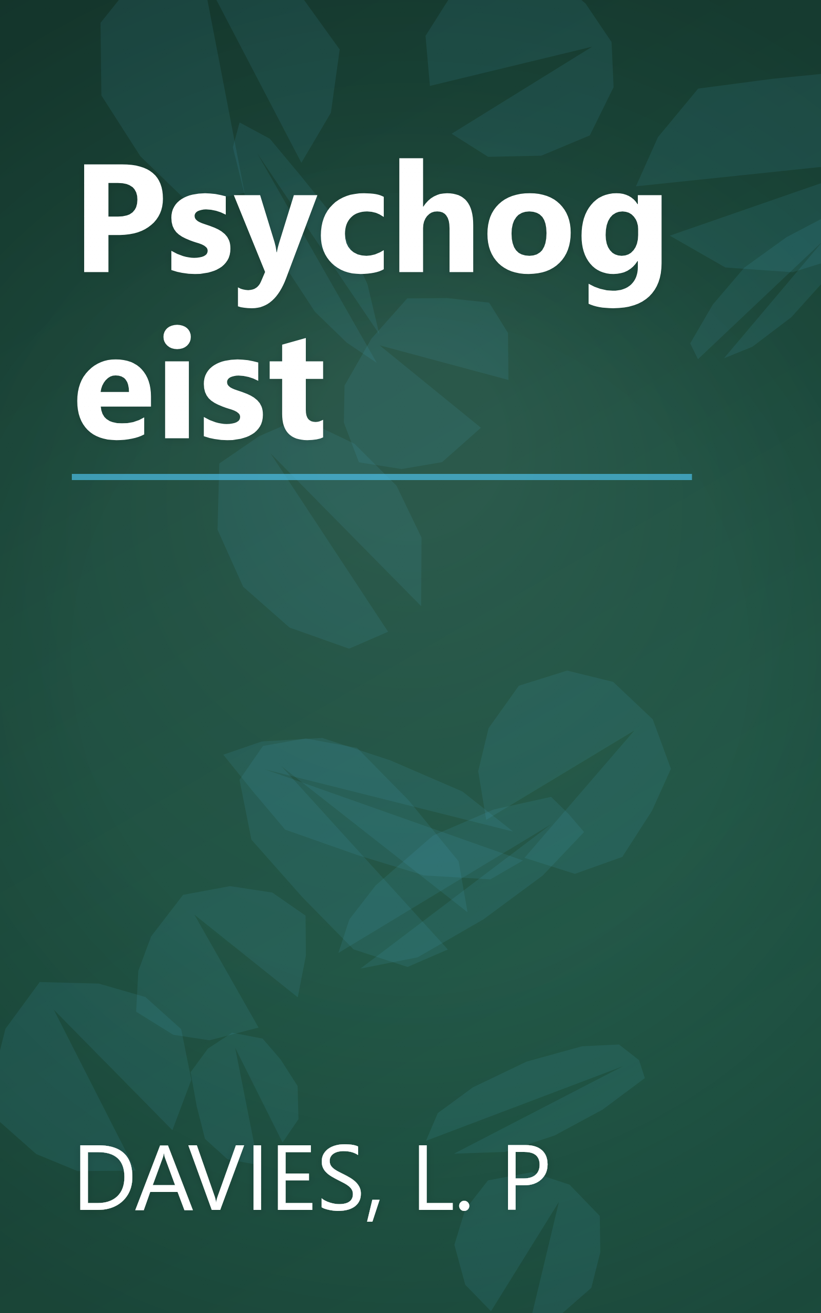 Psychogeist book cover