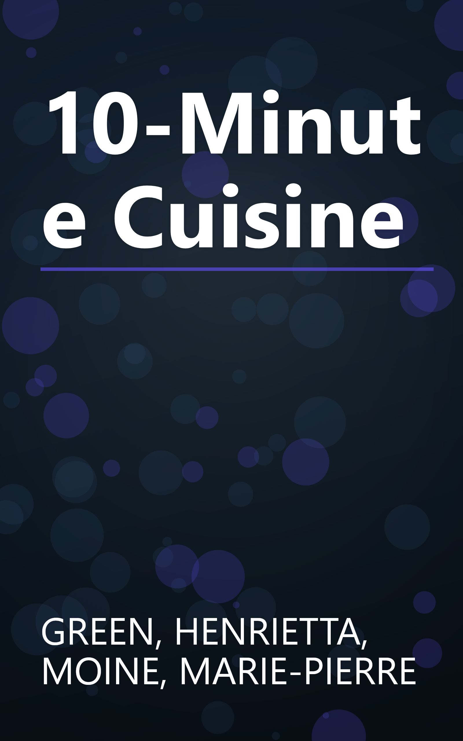 10-Minute Cuisine book cover