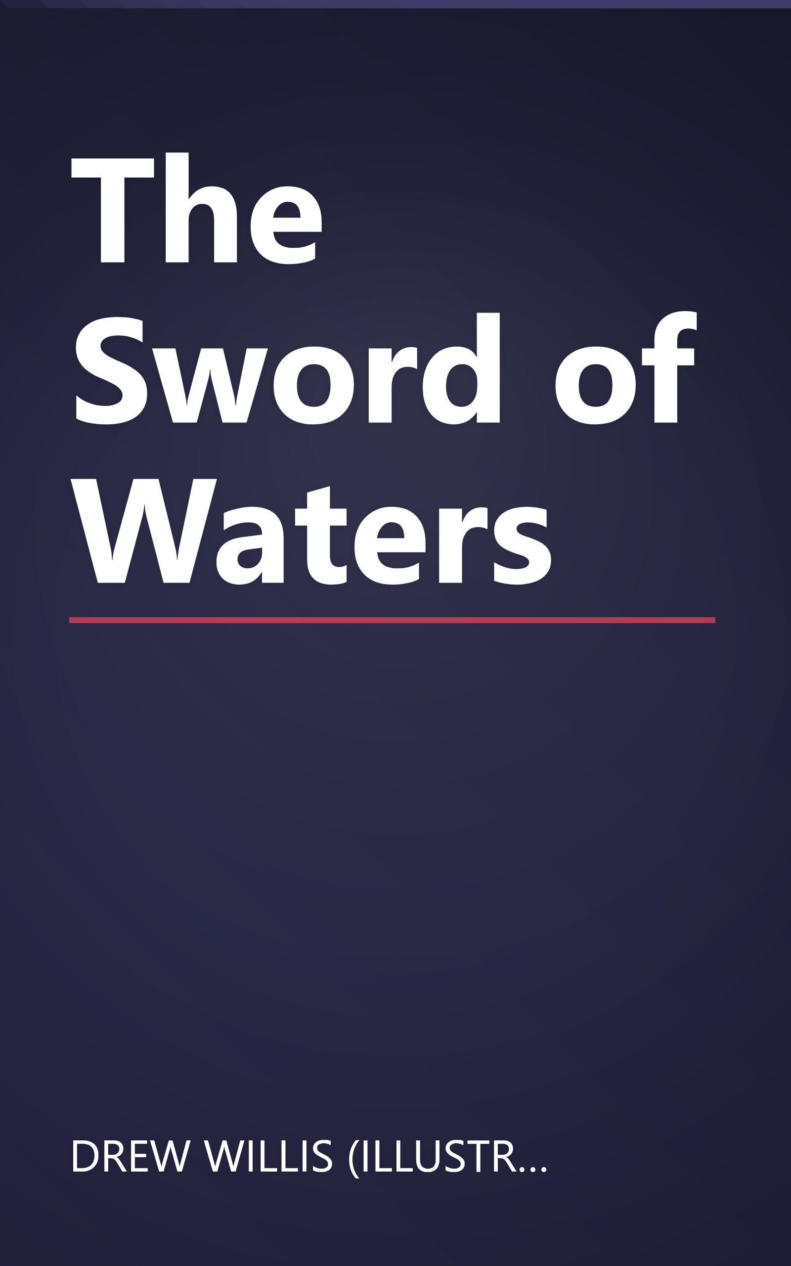 The Sword of Waters book cover