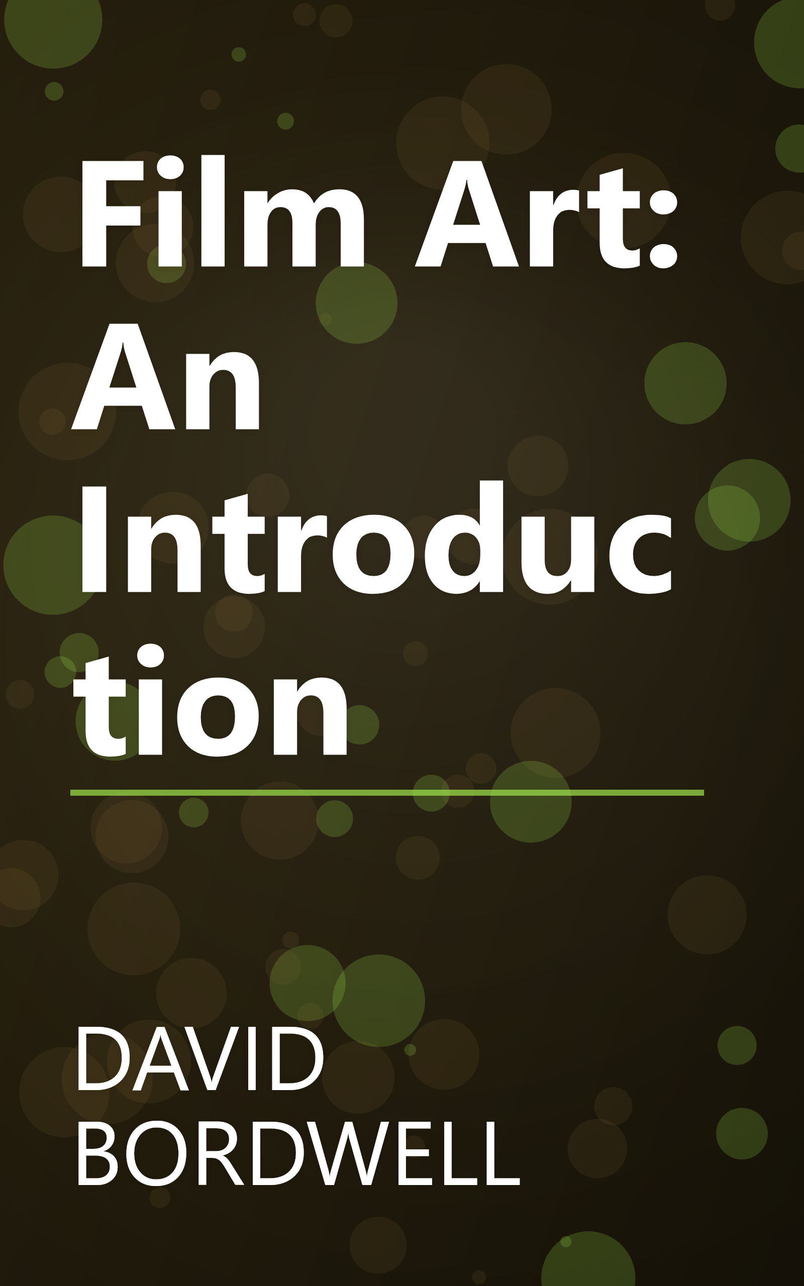 Film Art: An Introduction book cover
