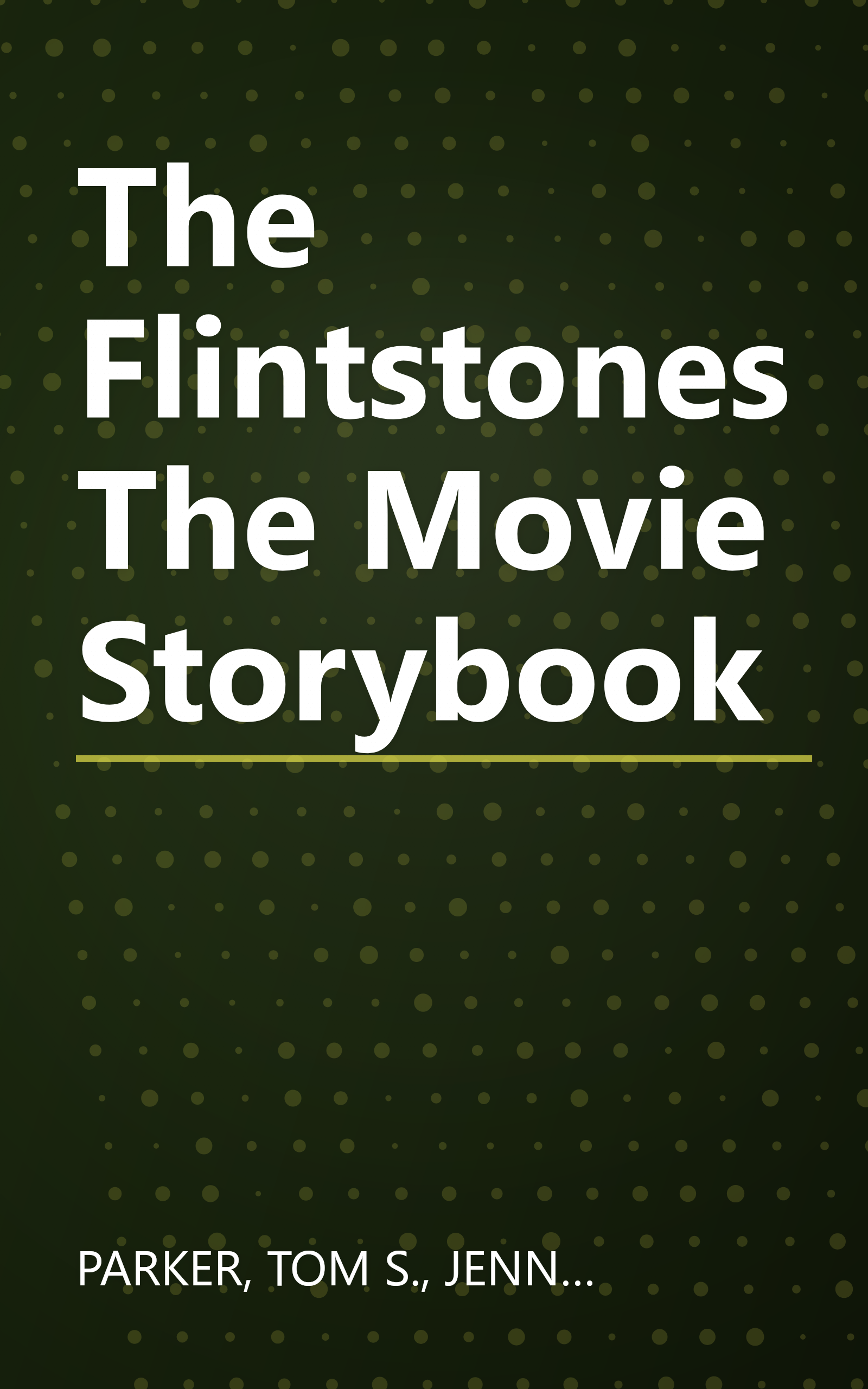 The Flintstones The Movie Storybook book cover
