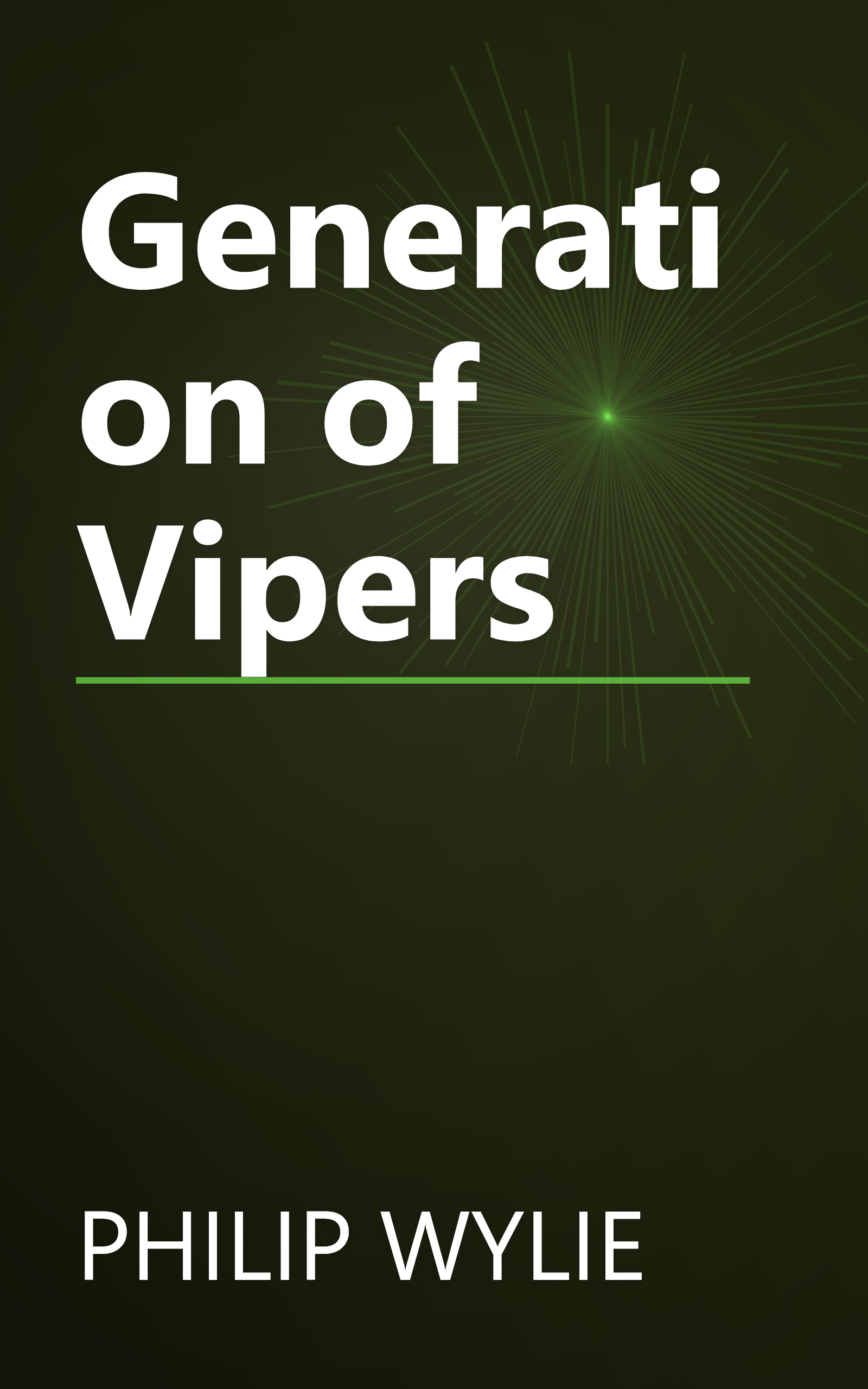Generation of Vipers book cover