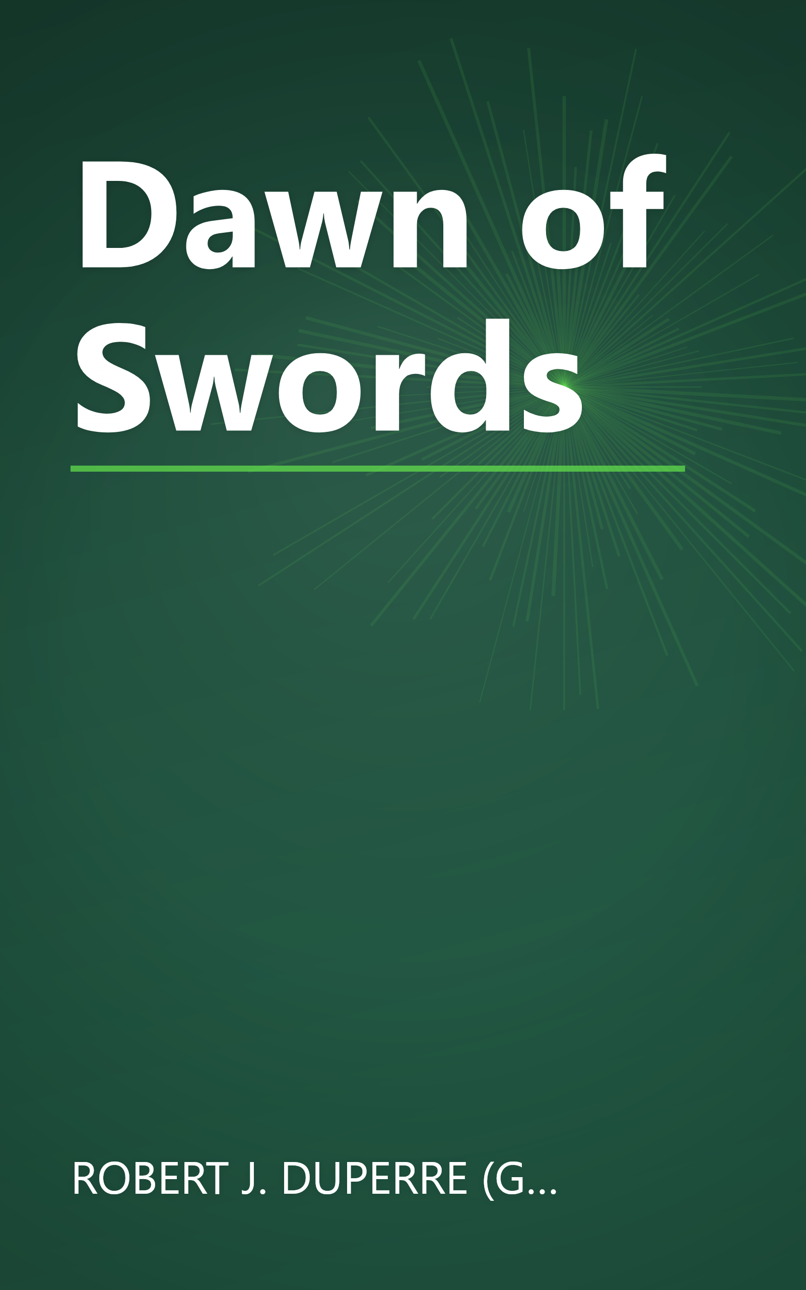 Dawn of Swords book cover