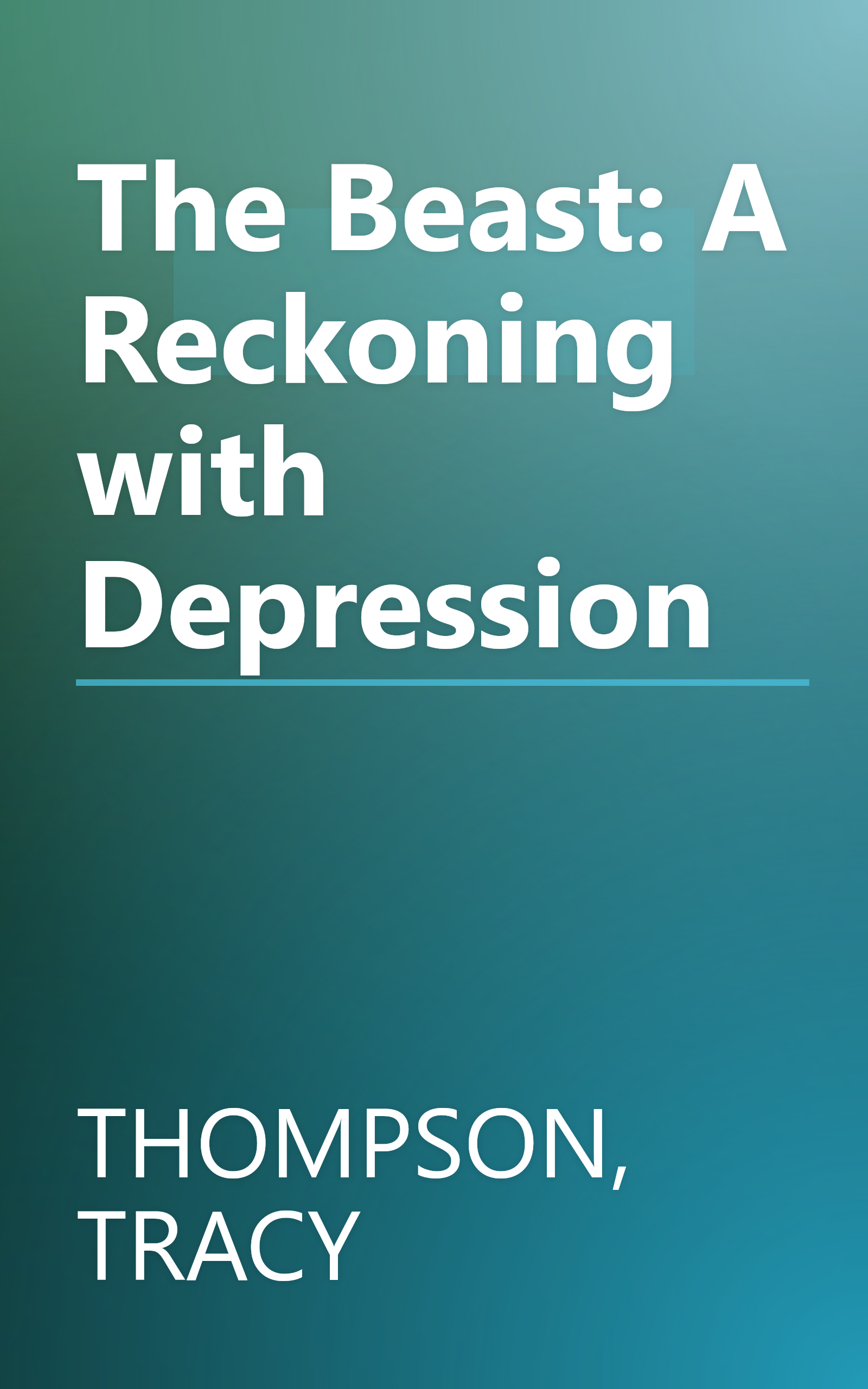 The Beast: A Reckoning with Depression book cover