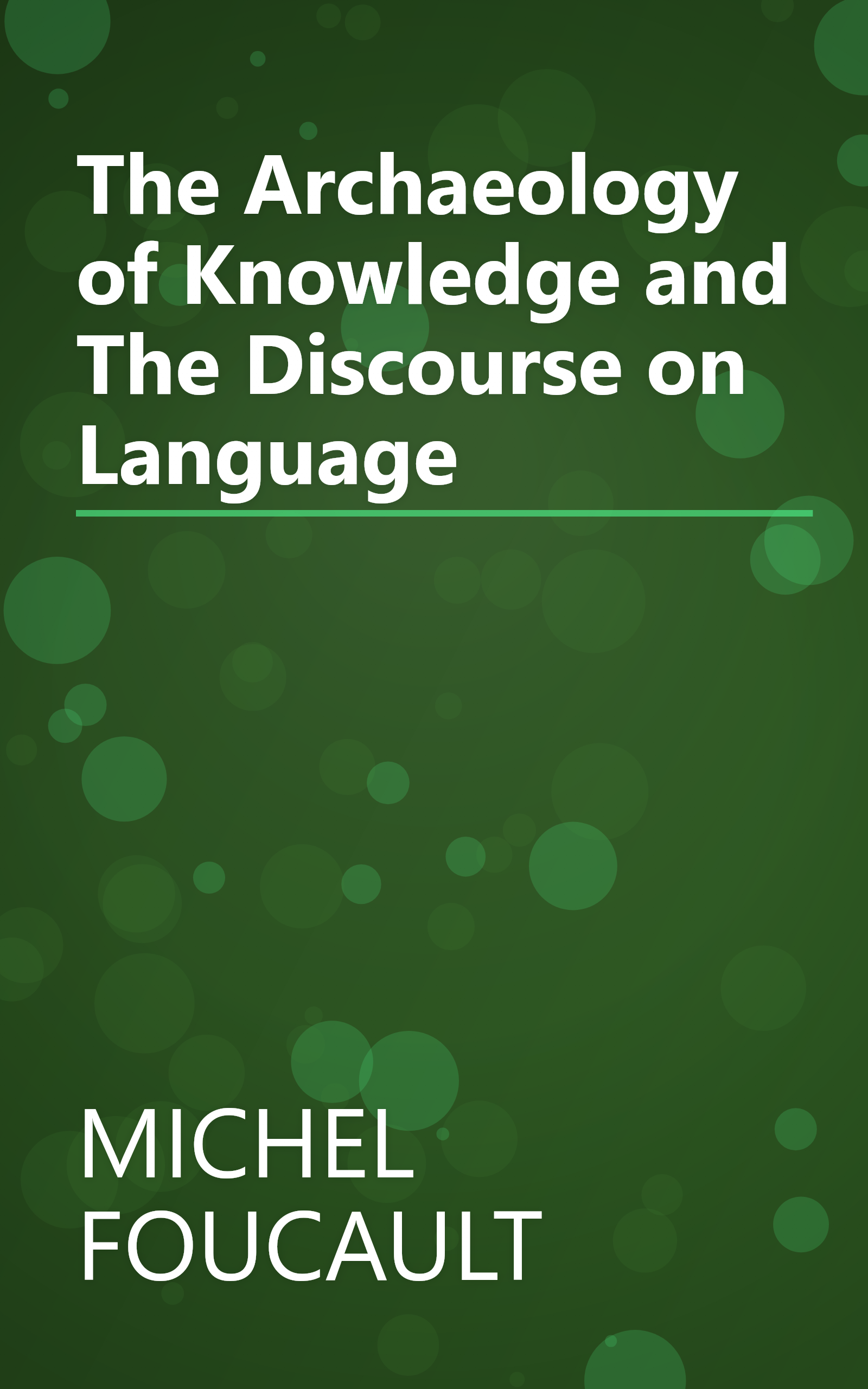 The Archaeology of Knowledge and The Discourse on Language book cover
