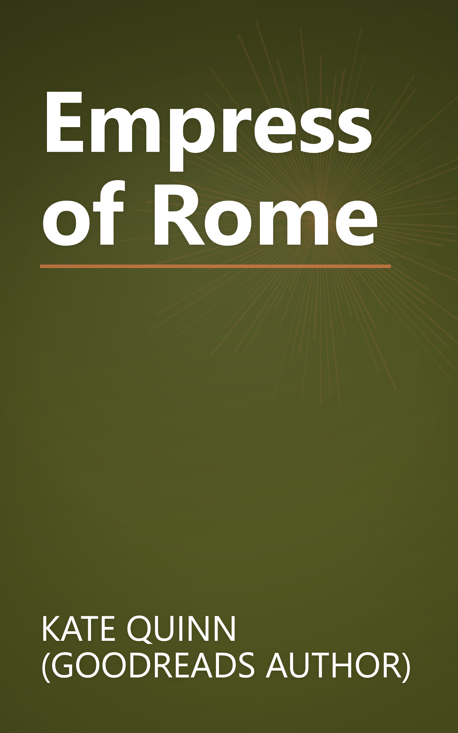 Empress of Rome book cover