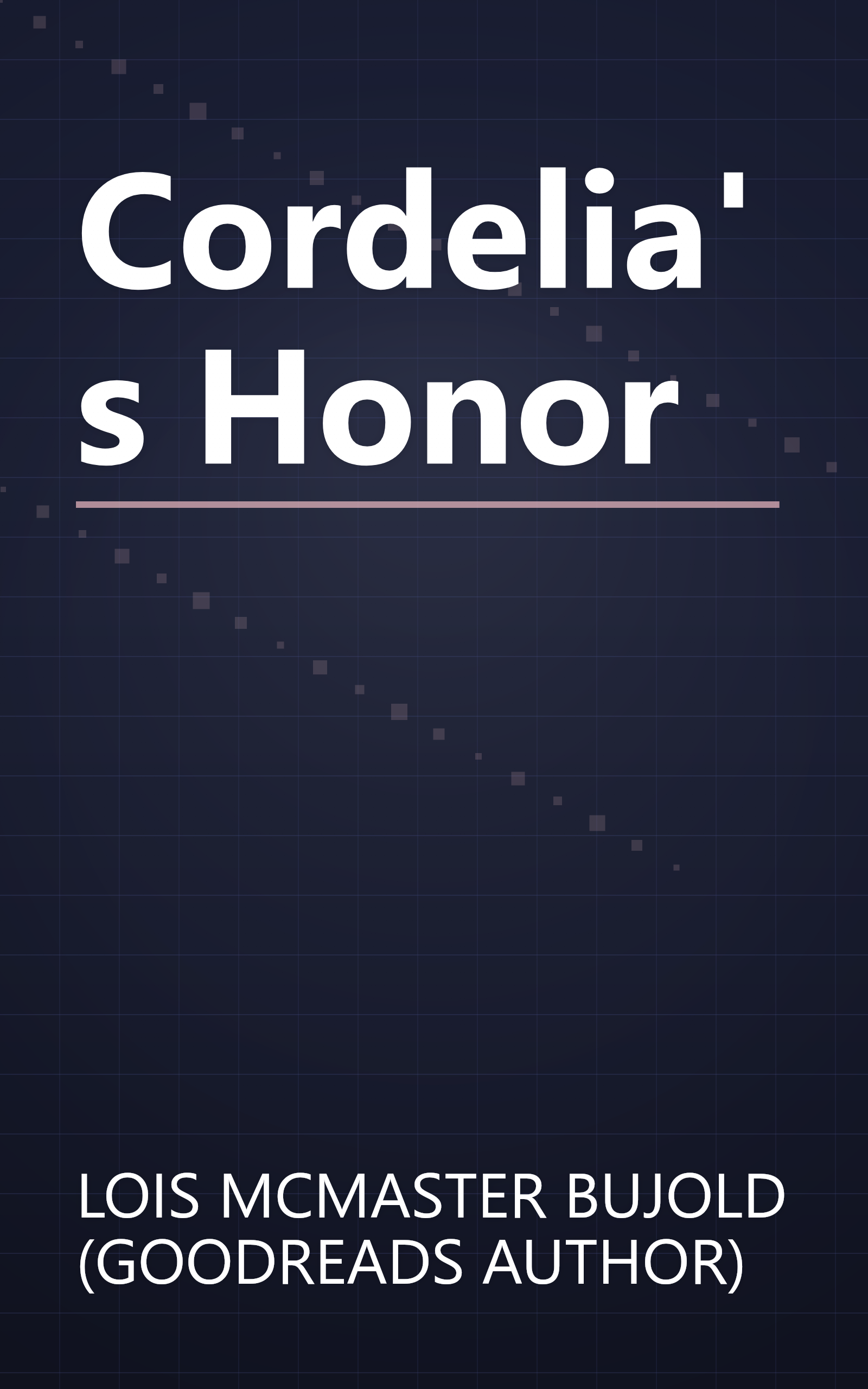 Cordelia's Honor book cover