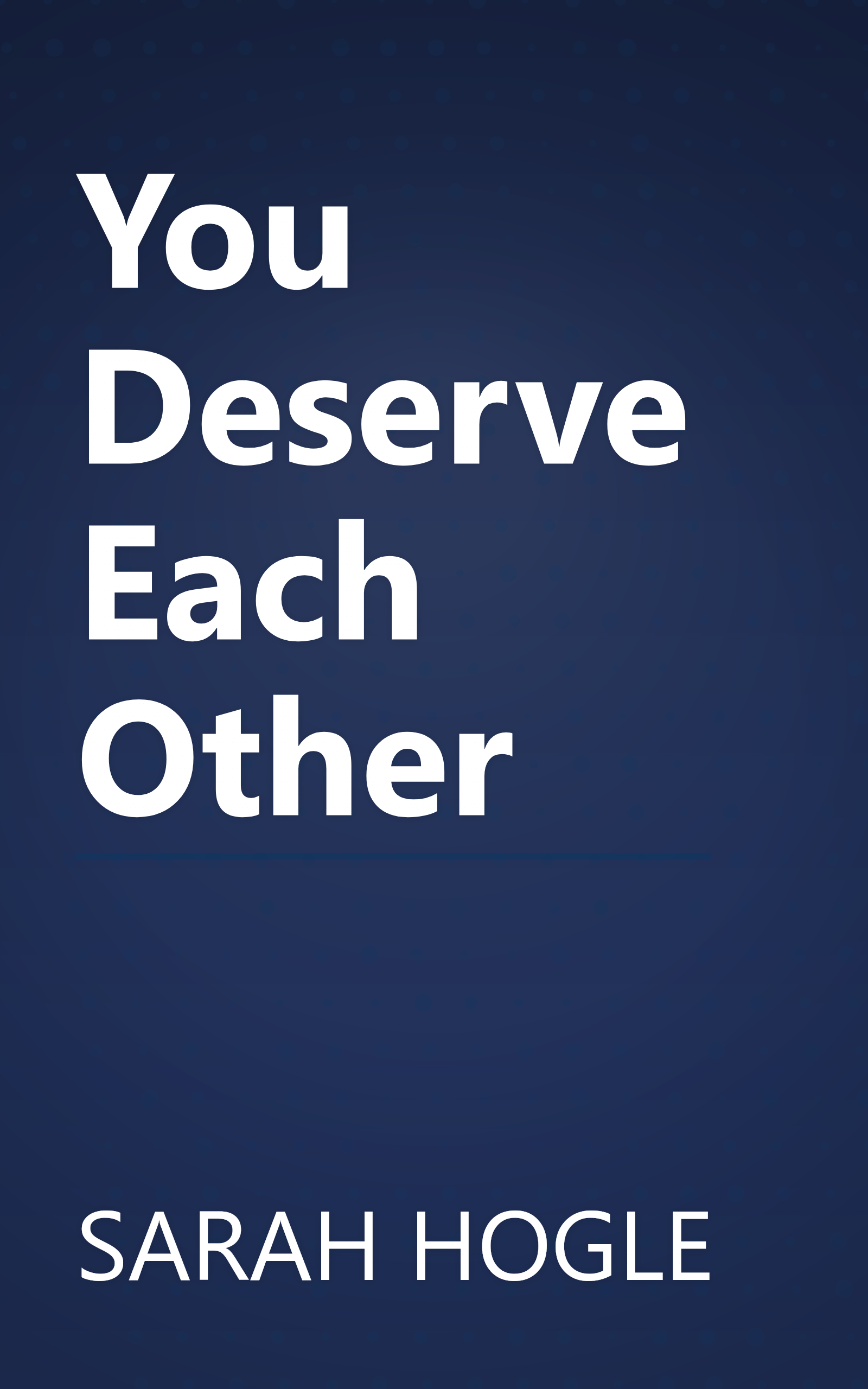 You Deserve Each Other book cover