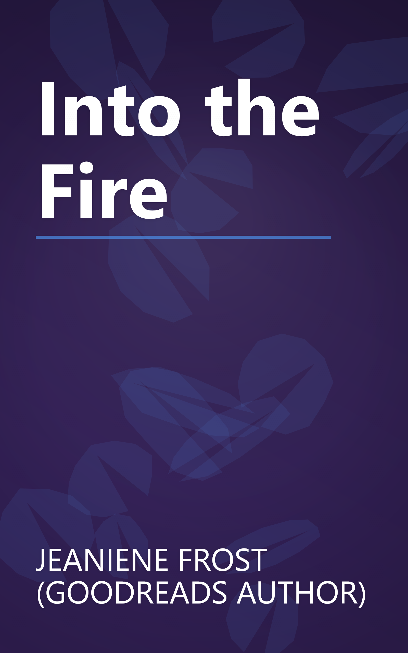 Into the Fire book cover