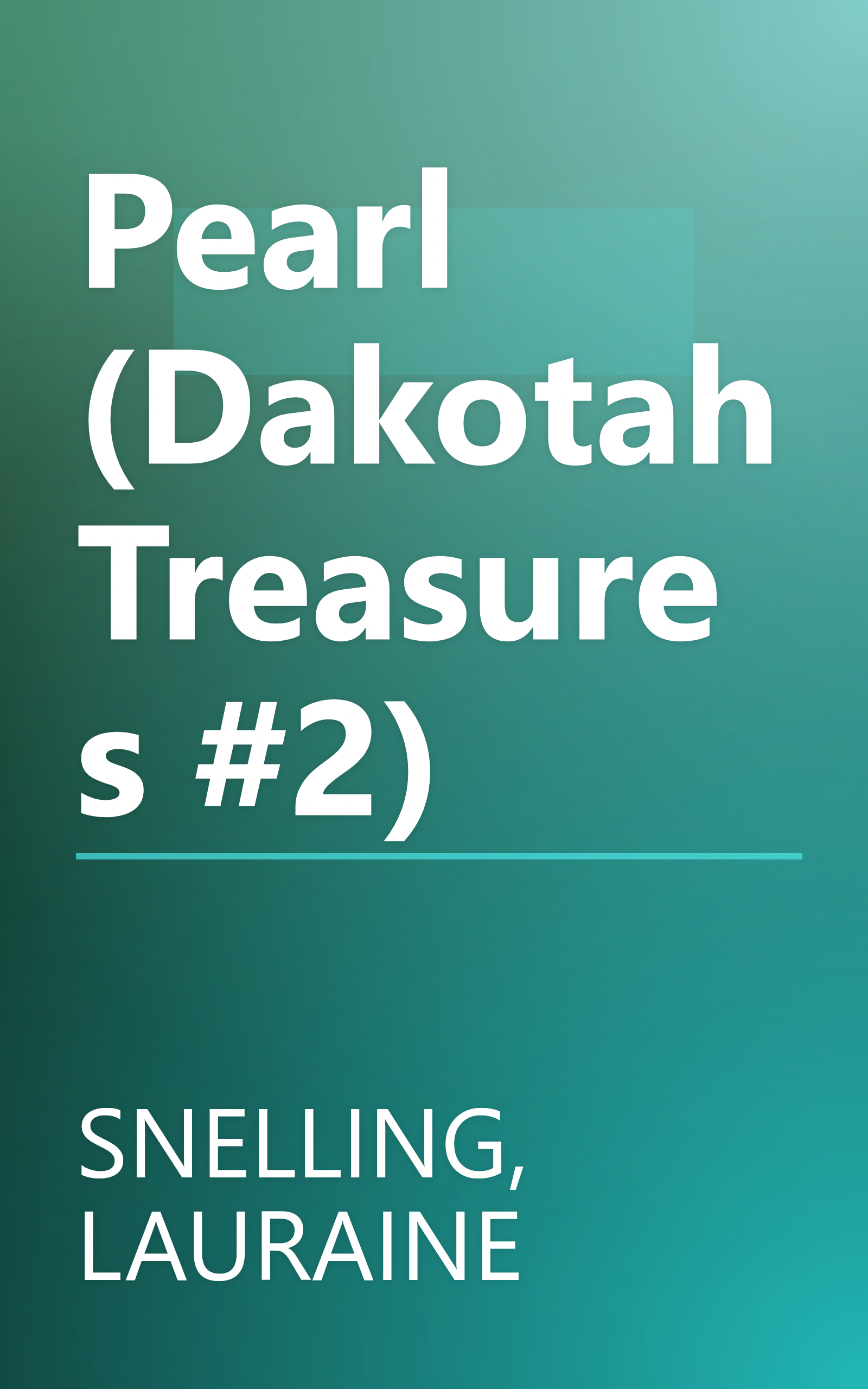 Pearl (Dakotah Treasures #2) book cover