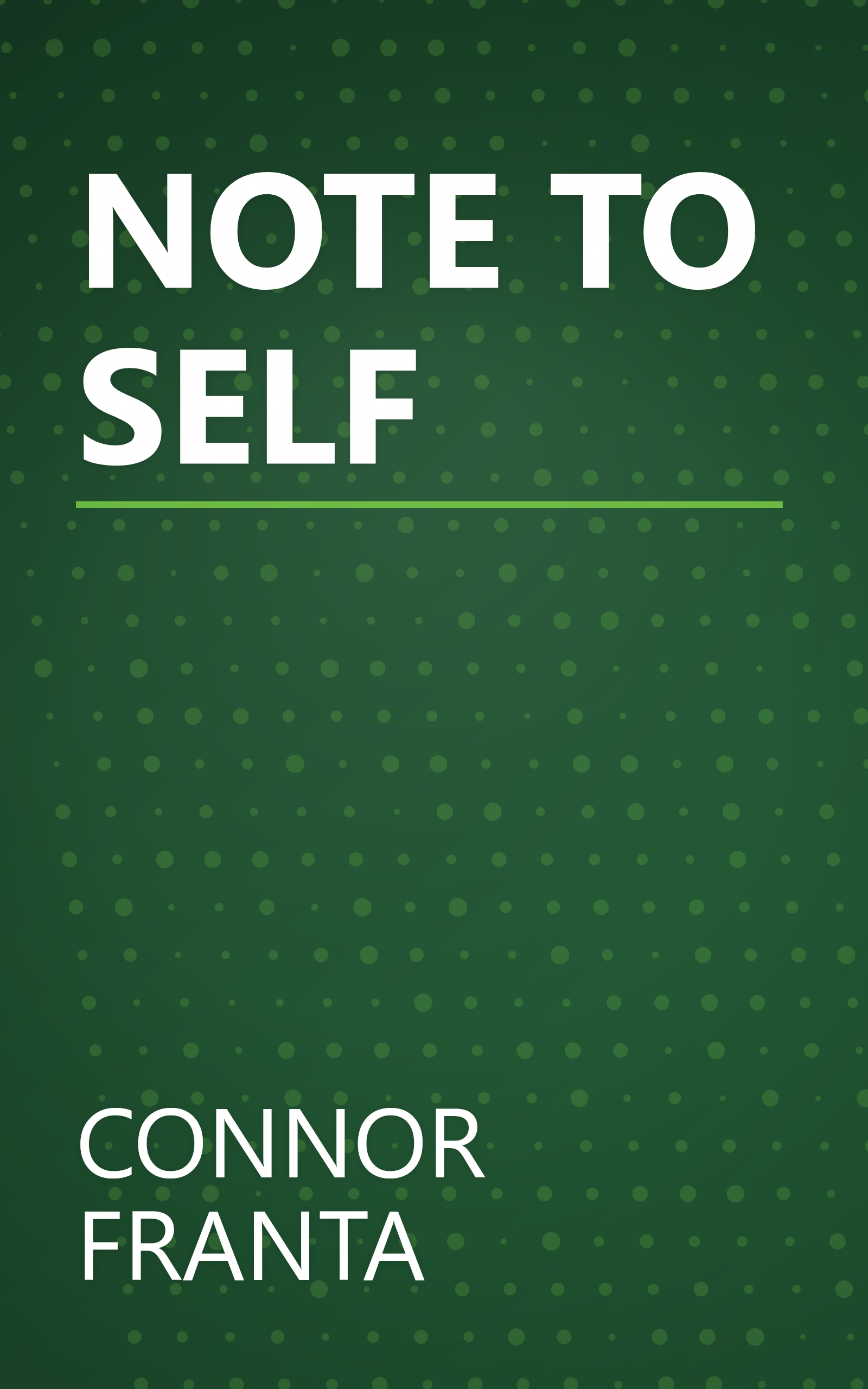 NOTE TO SELF book cover