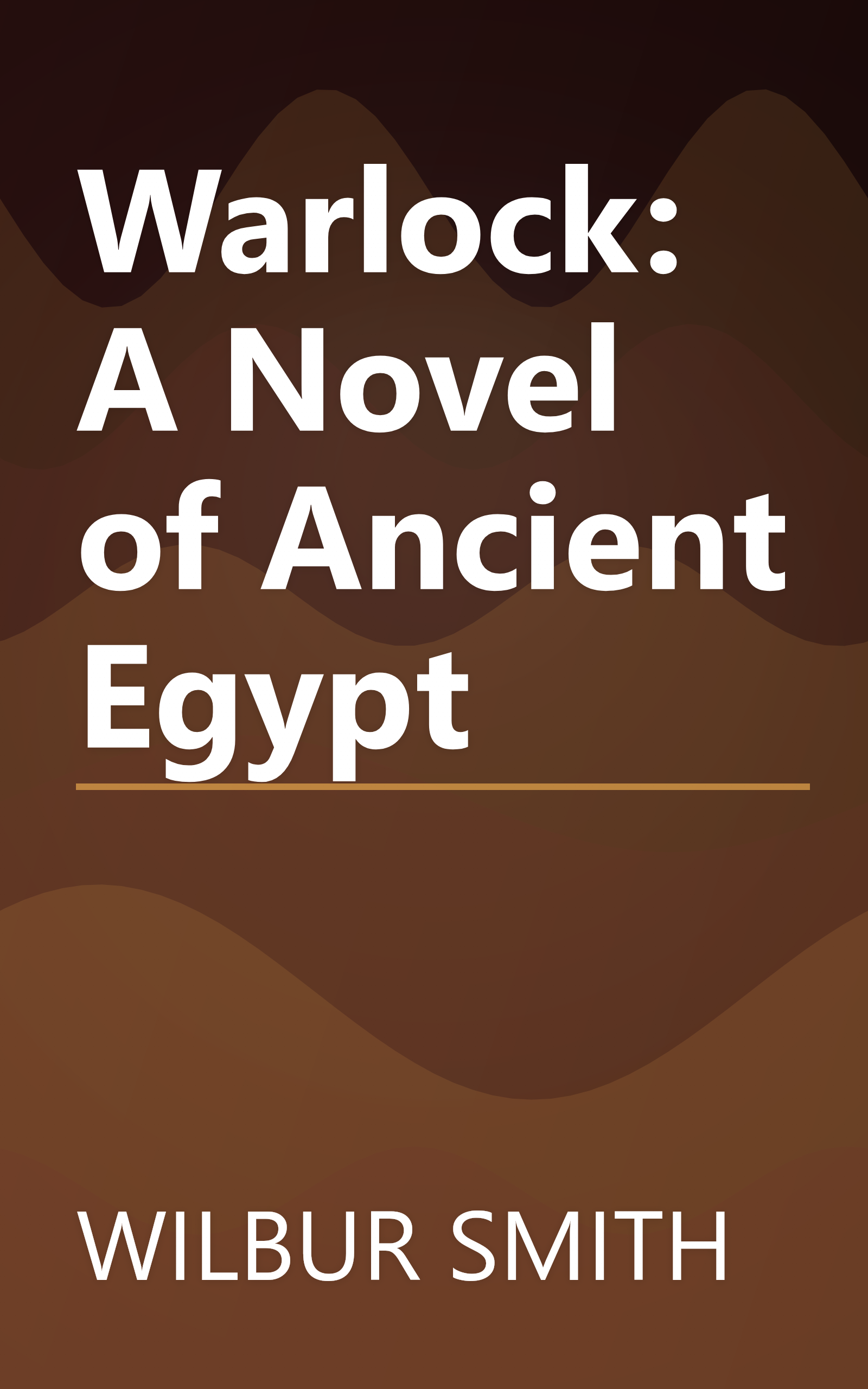 Warlock: A Novel of Ancient Egypt book cover