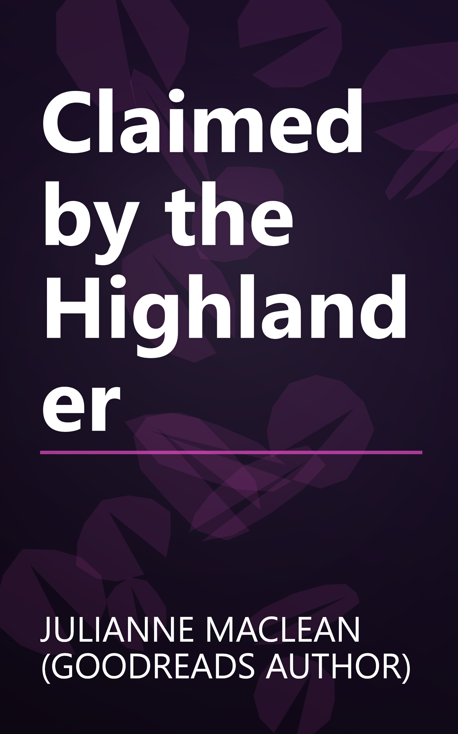 Claimed by the Highlander book cover