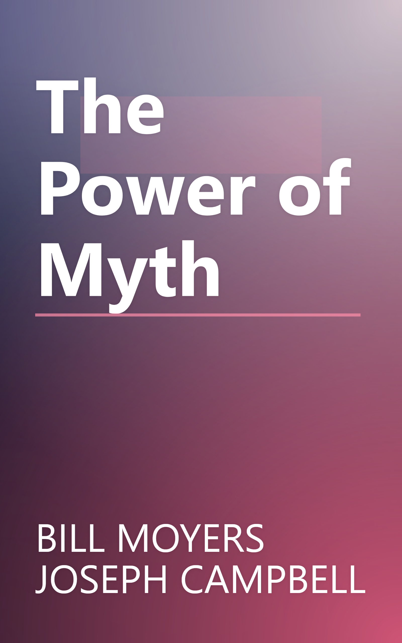 The Power of Myth book cover