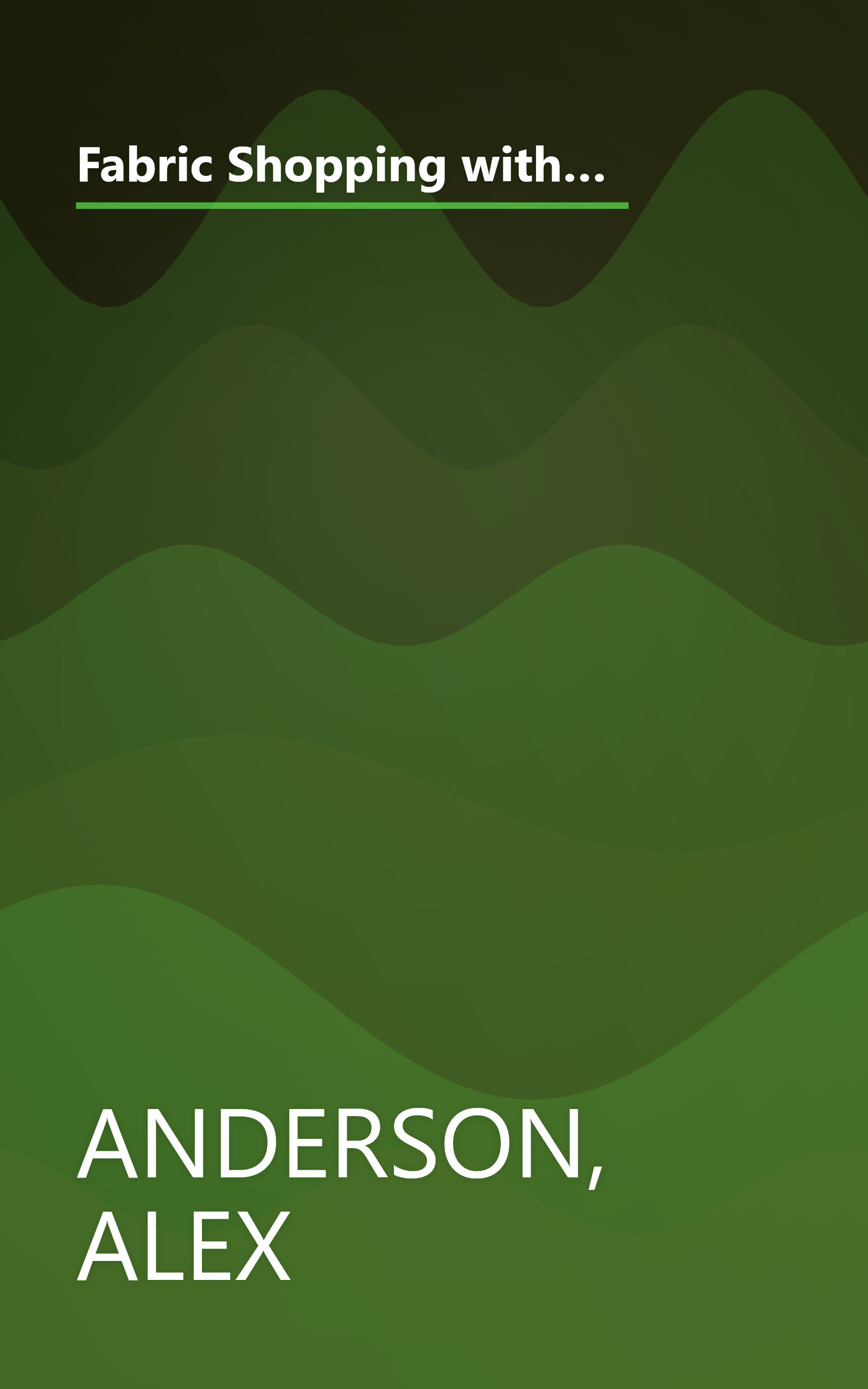 Fabric Shopping with Alex Anderson: Seven Projects to Help You: ¥ Make Successful Choices ¥ Build Your Confidence ¥ Add to Your Fabric Stash book cover