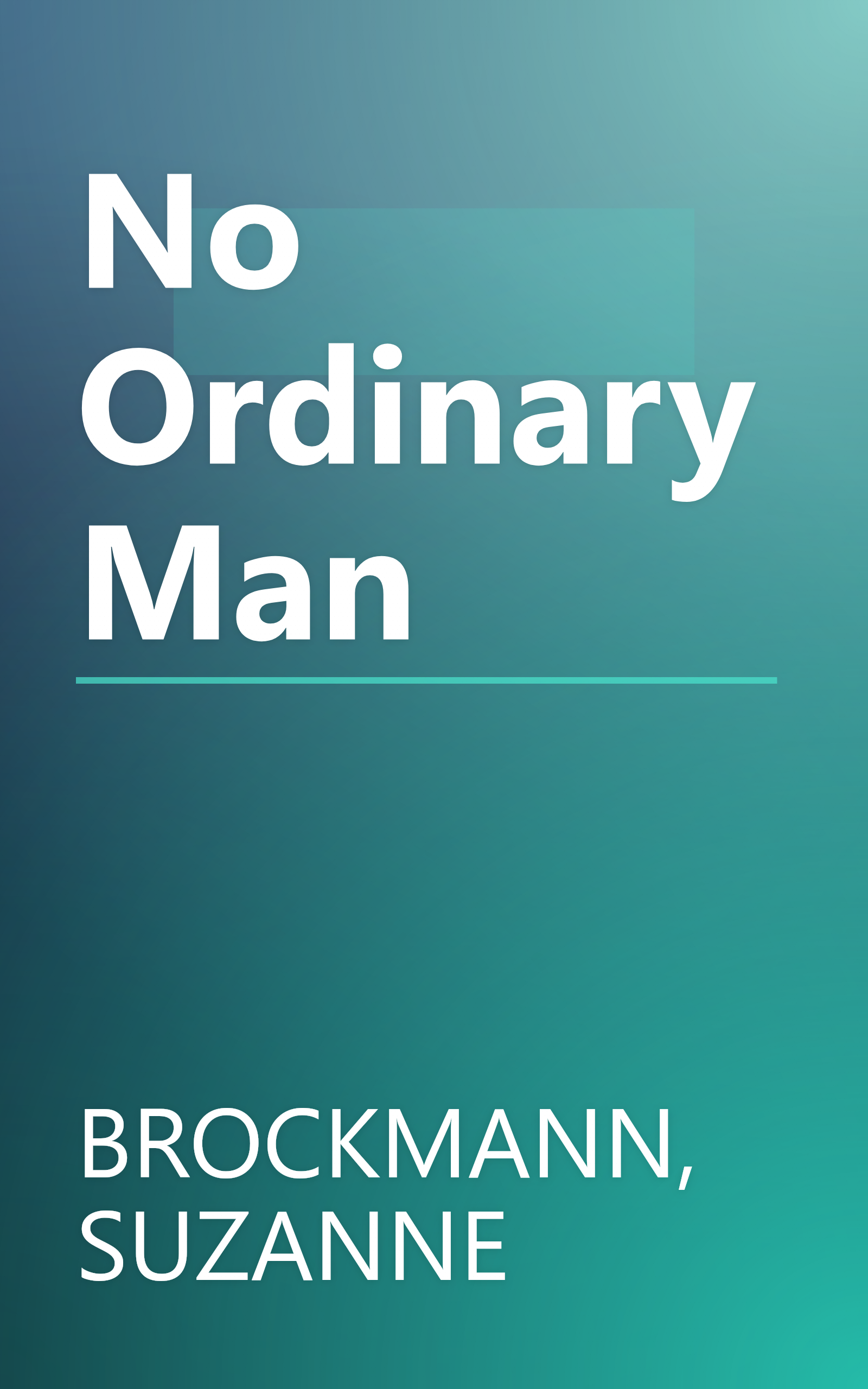 No Ordinary Man book cover