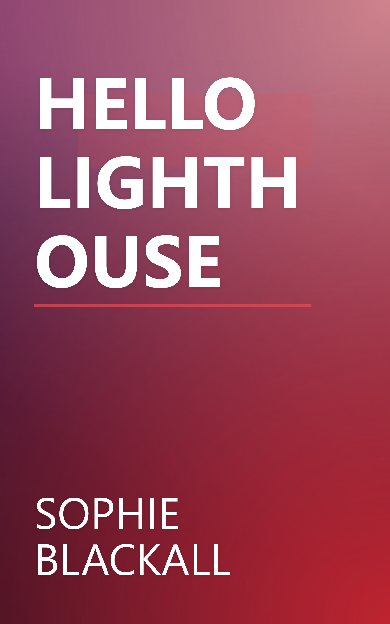 HELLO LIGHTHOUSE book cover