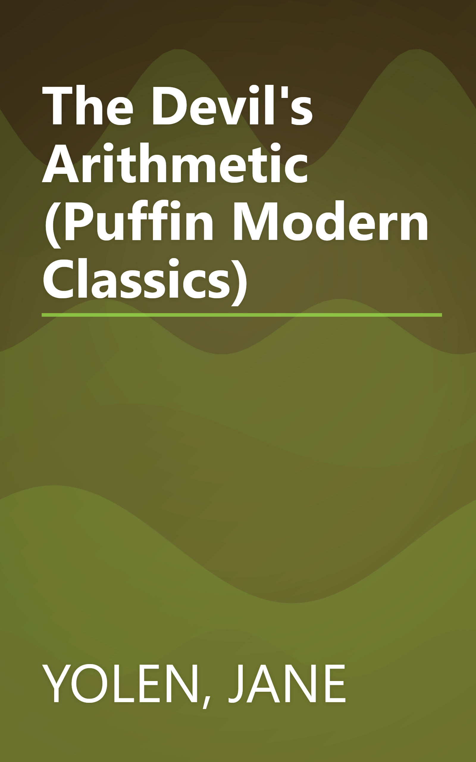 The Devil's Arithmetic (Puffin Modern Classics) book cover