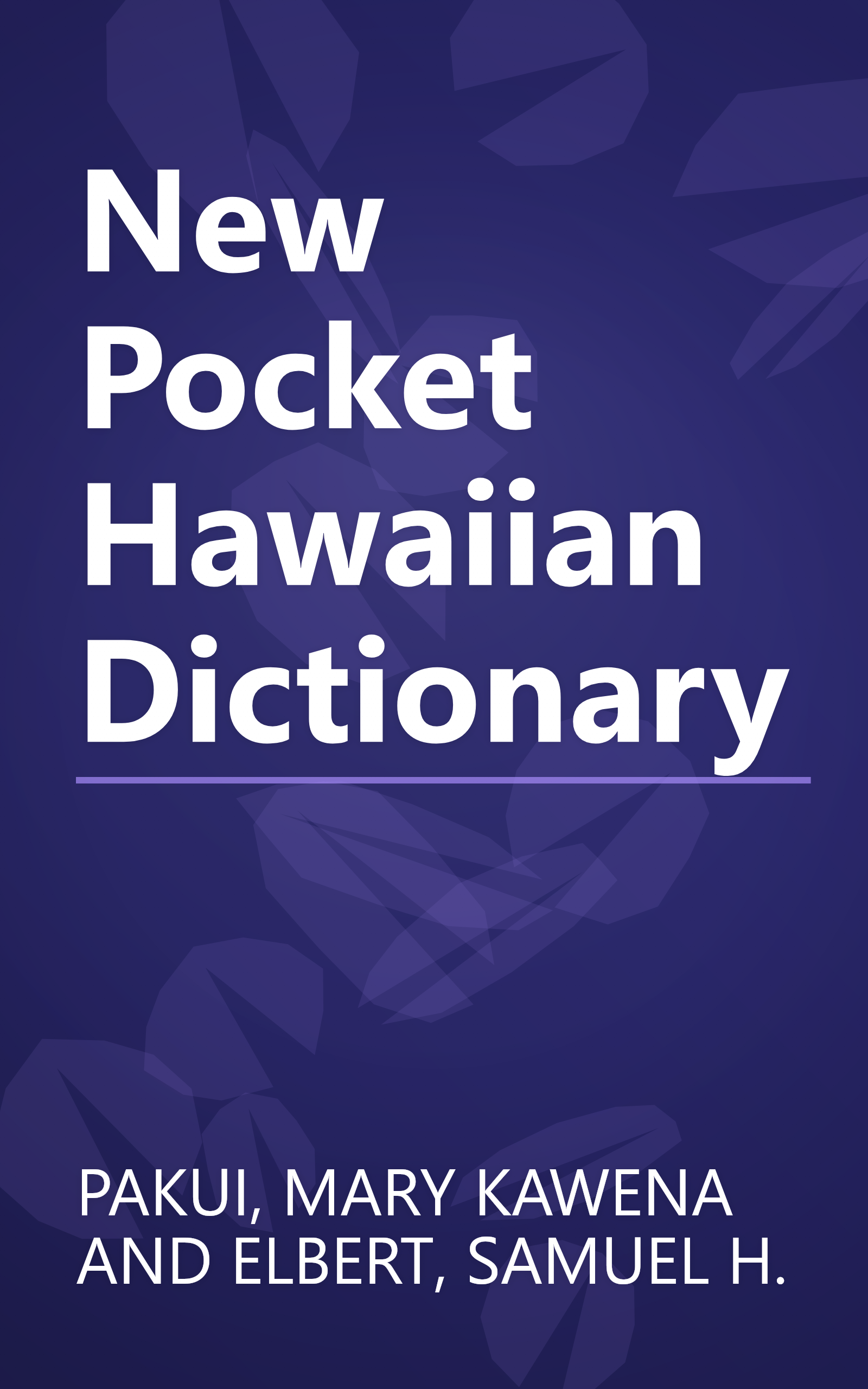 New Pocket Hawaiian Dictionary book cover