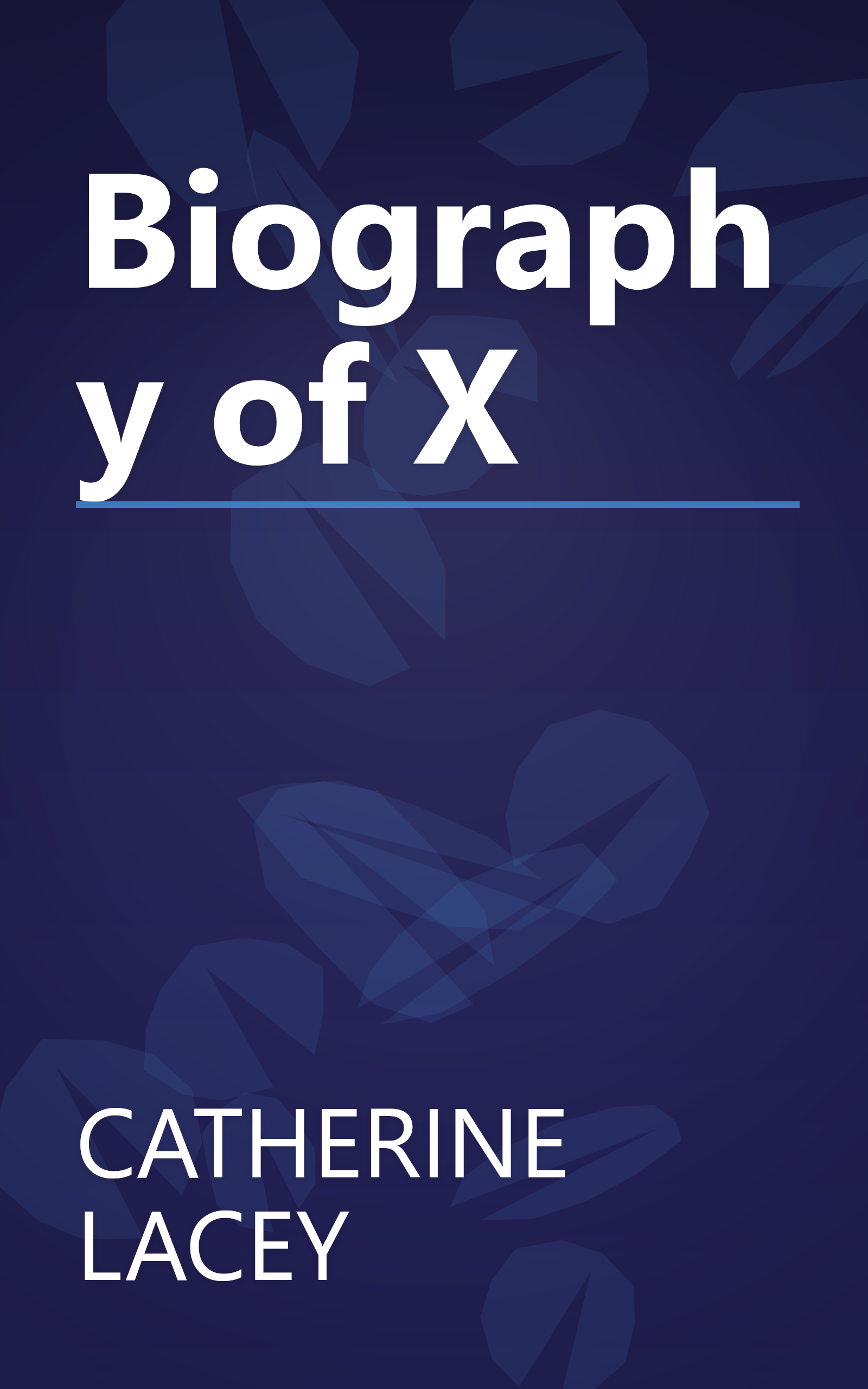 Biography of X book cover