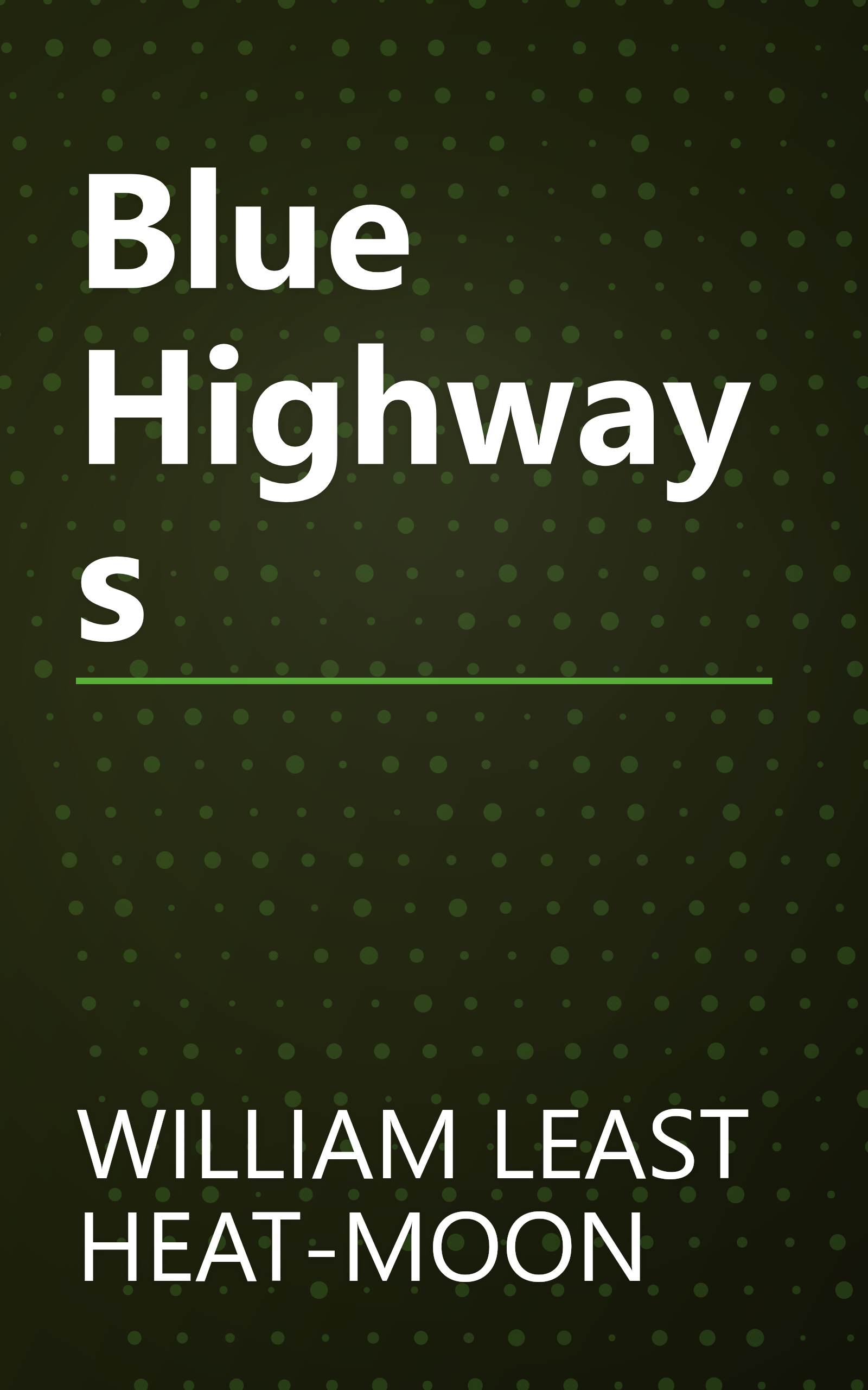 Blue Highways book cover