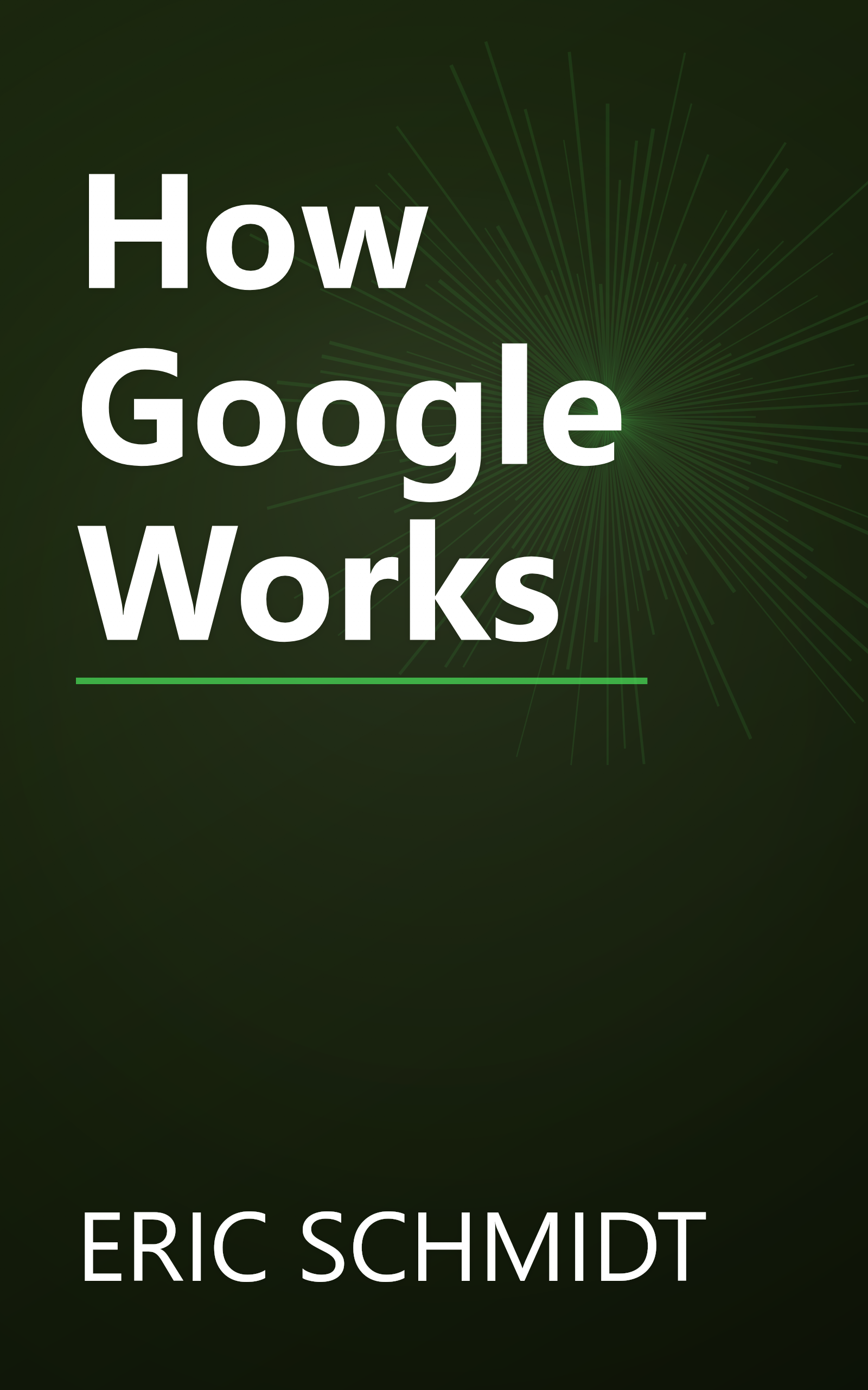How Google Works book cover