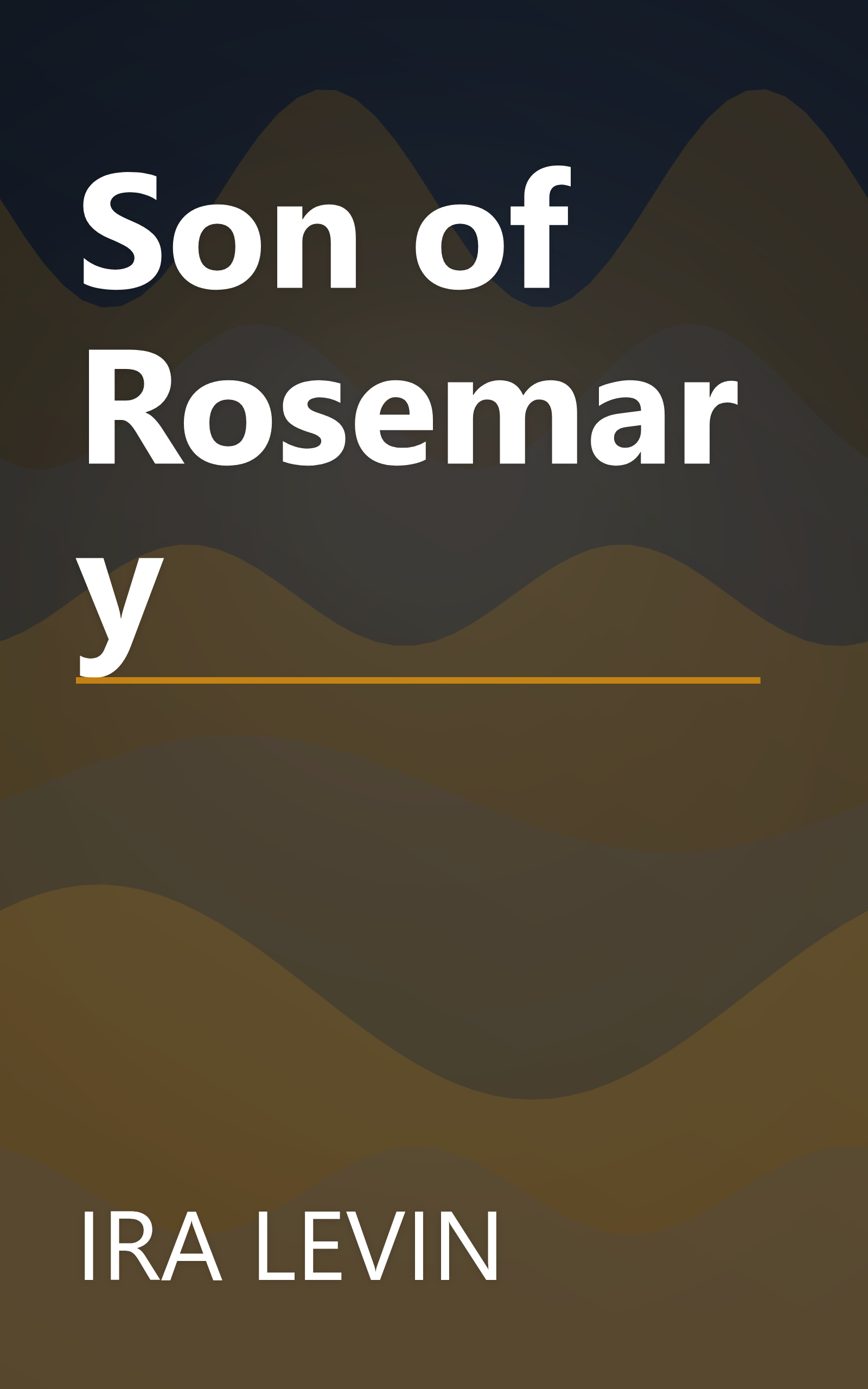 Son of Rosemary book cover