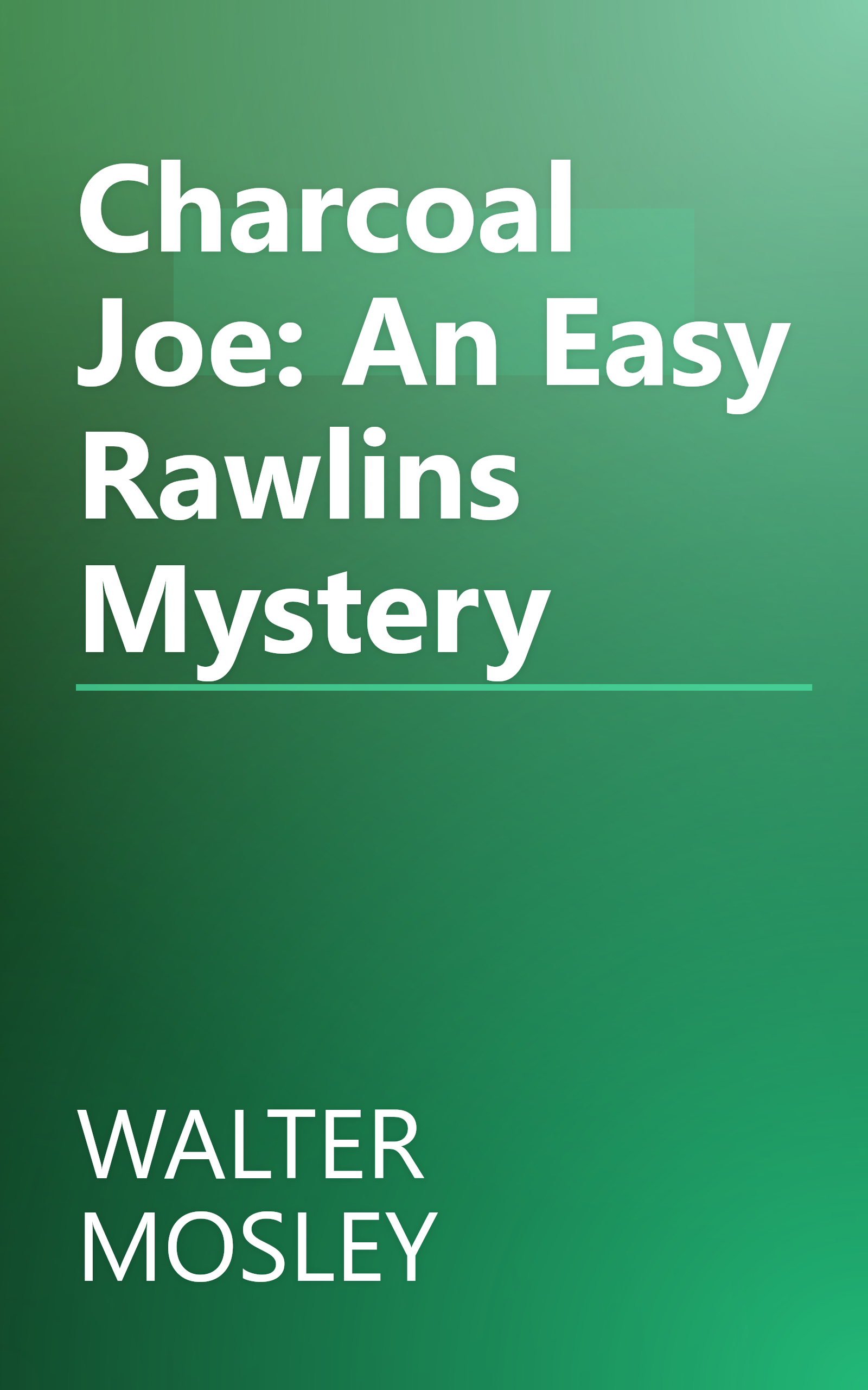 Charcoal Joe: An Easy Rawlins Mystery book cover